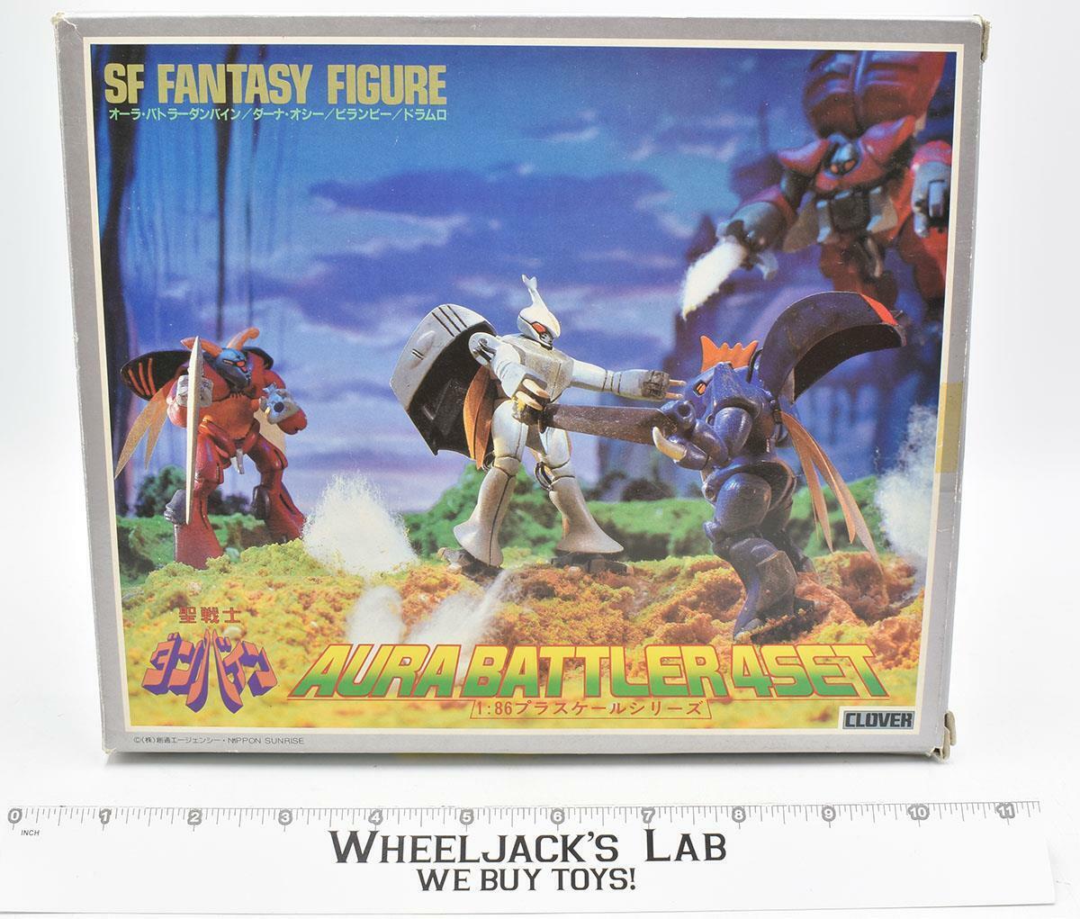 Aura Battler 4 Set Clover Nippon Sunrise SF Fantasy Figure MIB ...