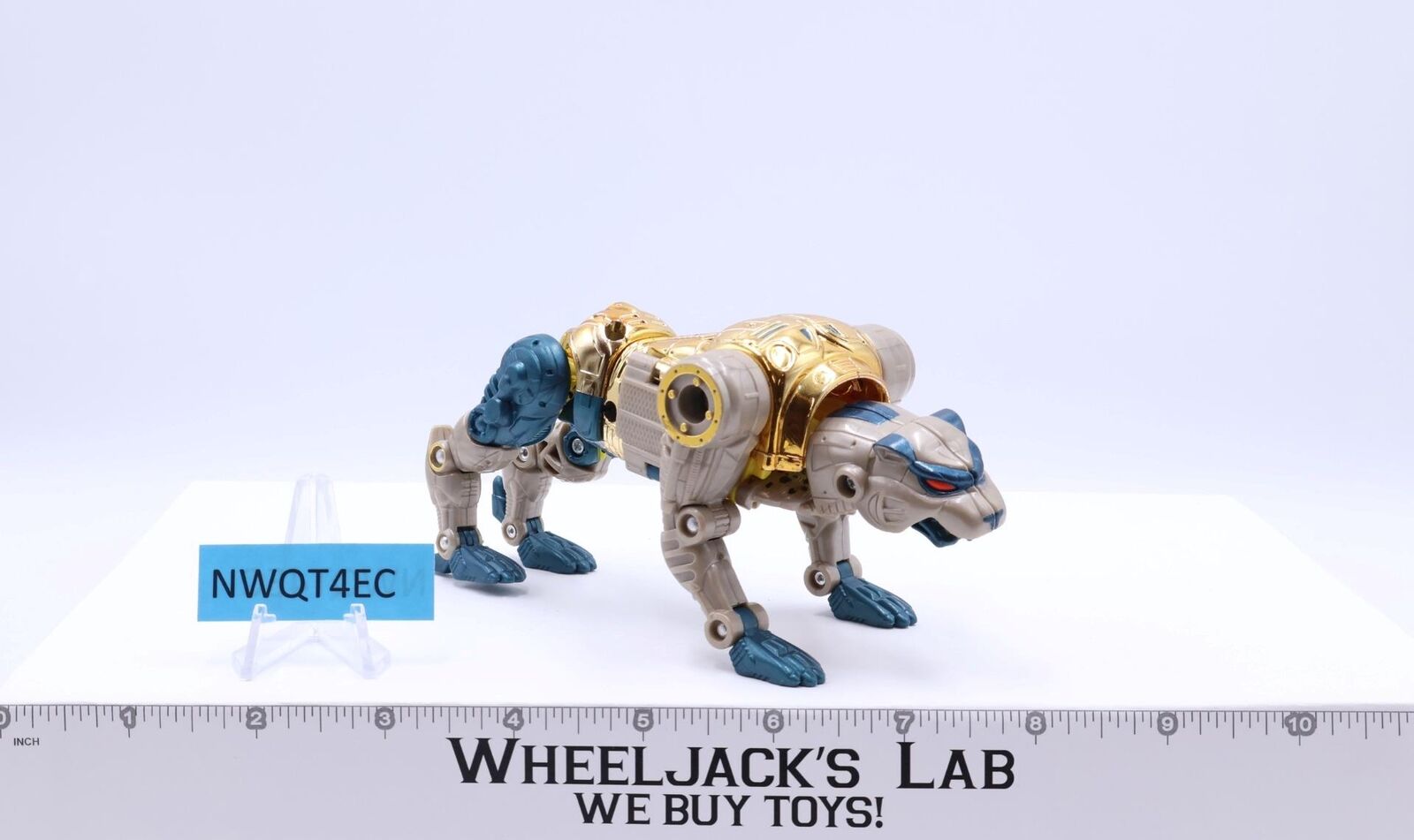 Cheetor Deluxe Transmetal Transformers Beast Wars 1997 Hasbro Action ...
