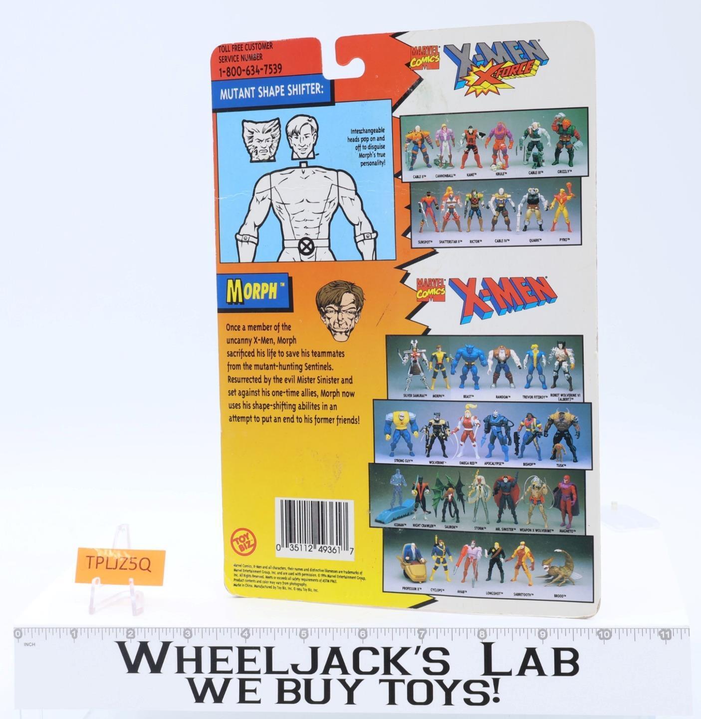 Morph Mutant Shape Sifter X-Force Mutant Super Heroes 1994 TRADING CARD ...