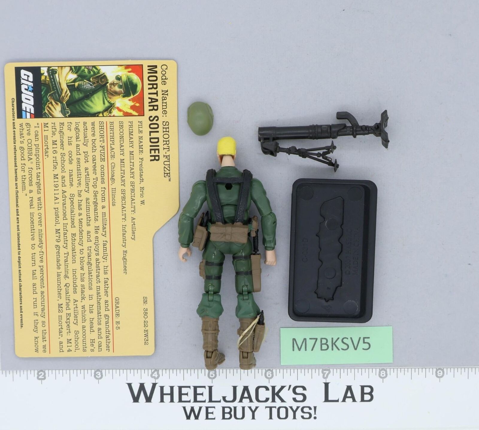Short-Fuze v6 100% Complete G.I. Joe Ultimate Battle Pack 2008 Hasbro ...