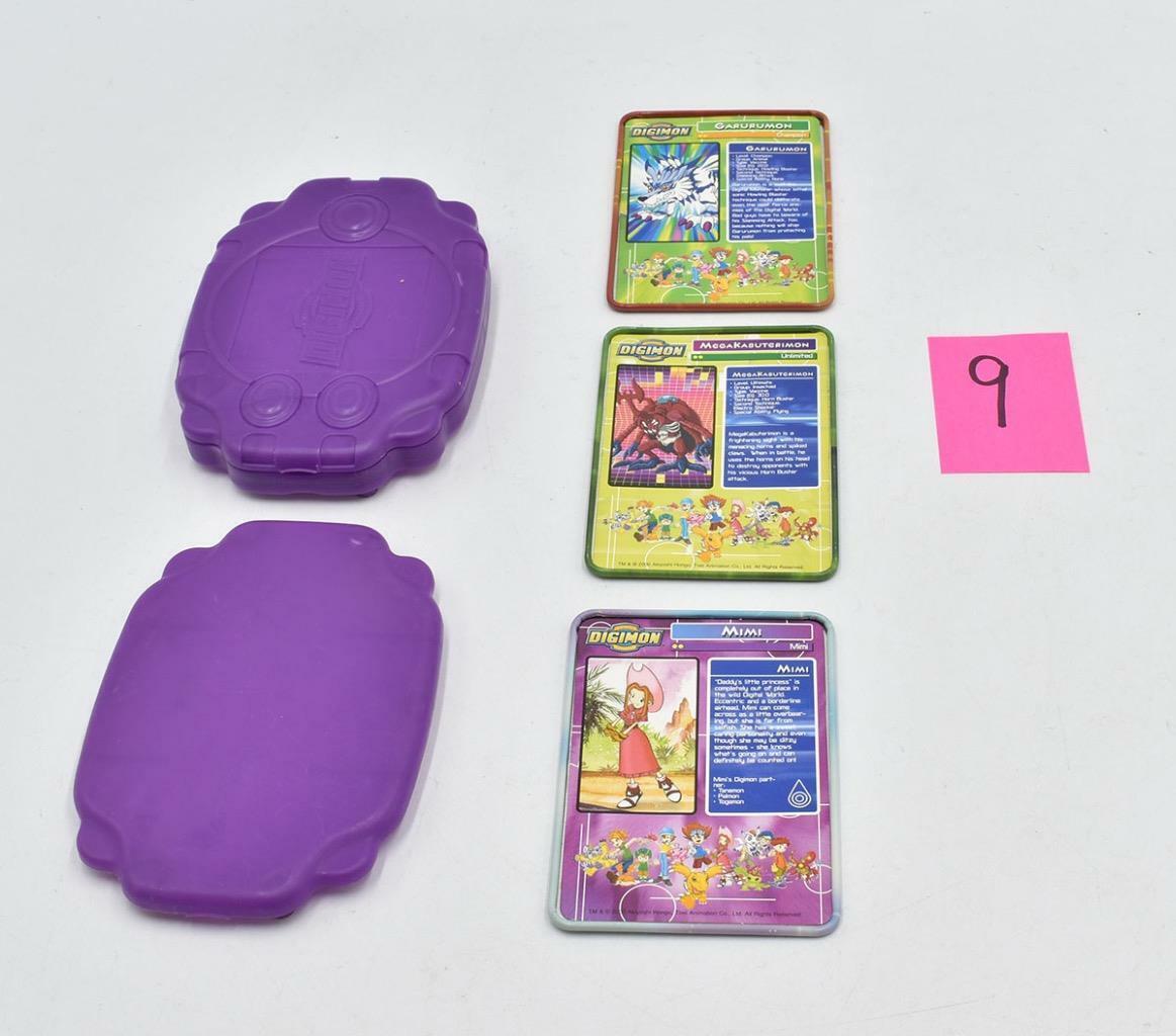 Digimon #9 Taco Bell Cards X3 Mimi Garurumon 2000 Akiyosni Hongo ...