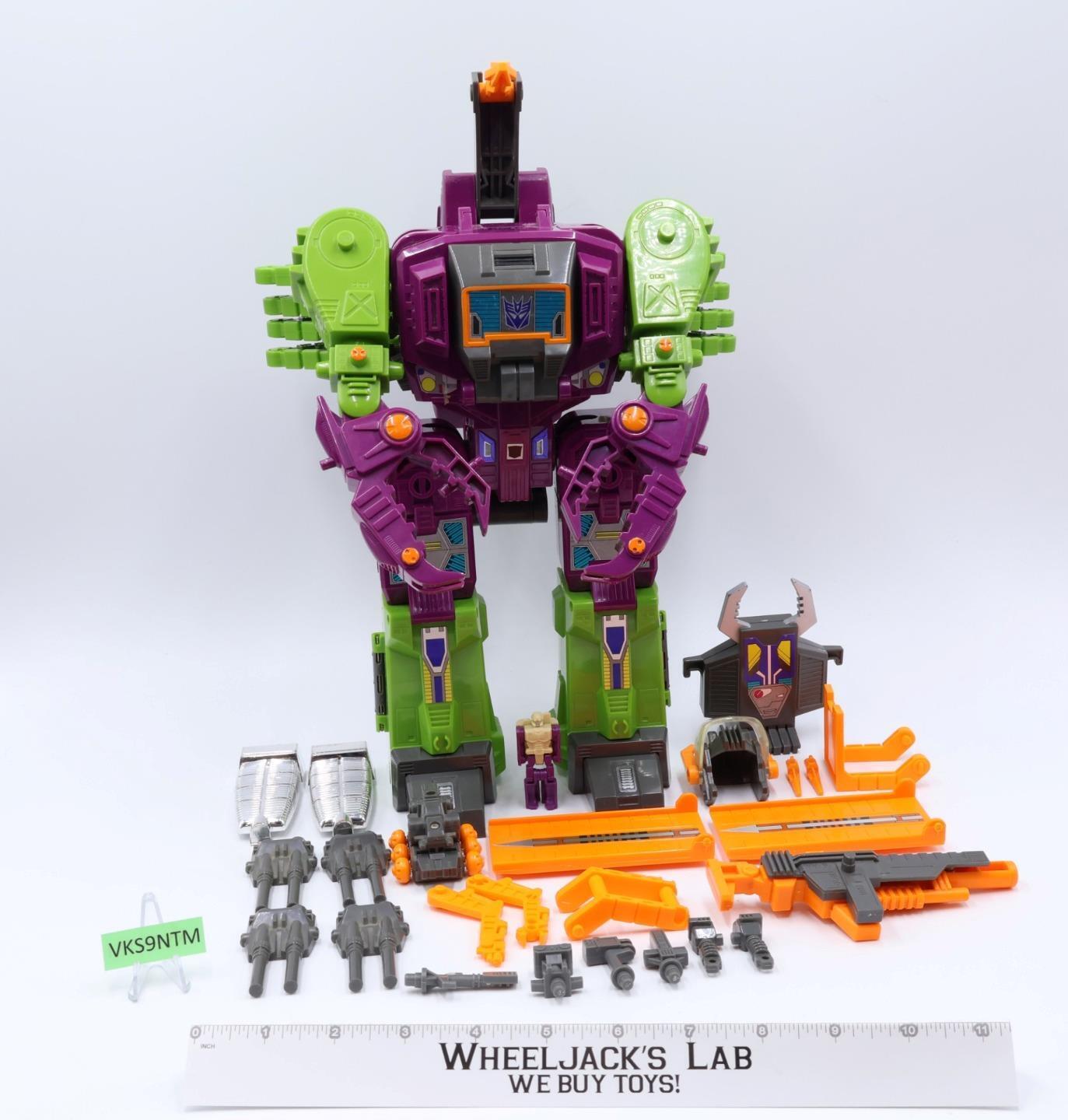 Scorponok 100% Complete Vintage 1987 G1 Transformers Hasbro Action ...