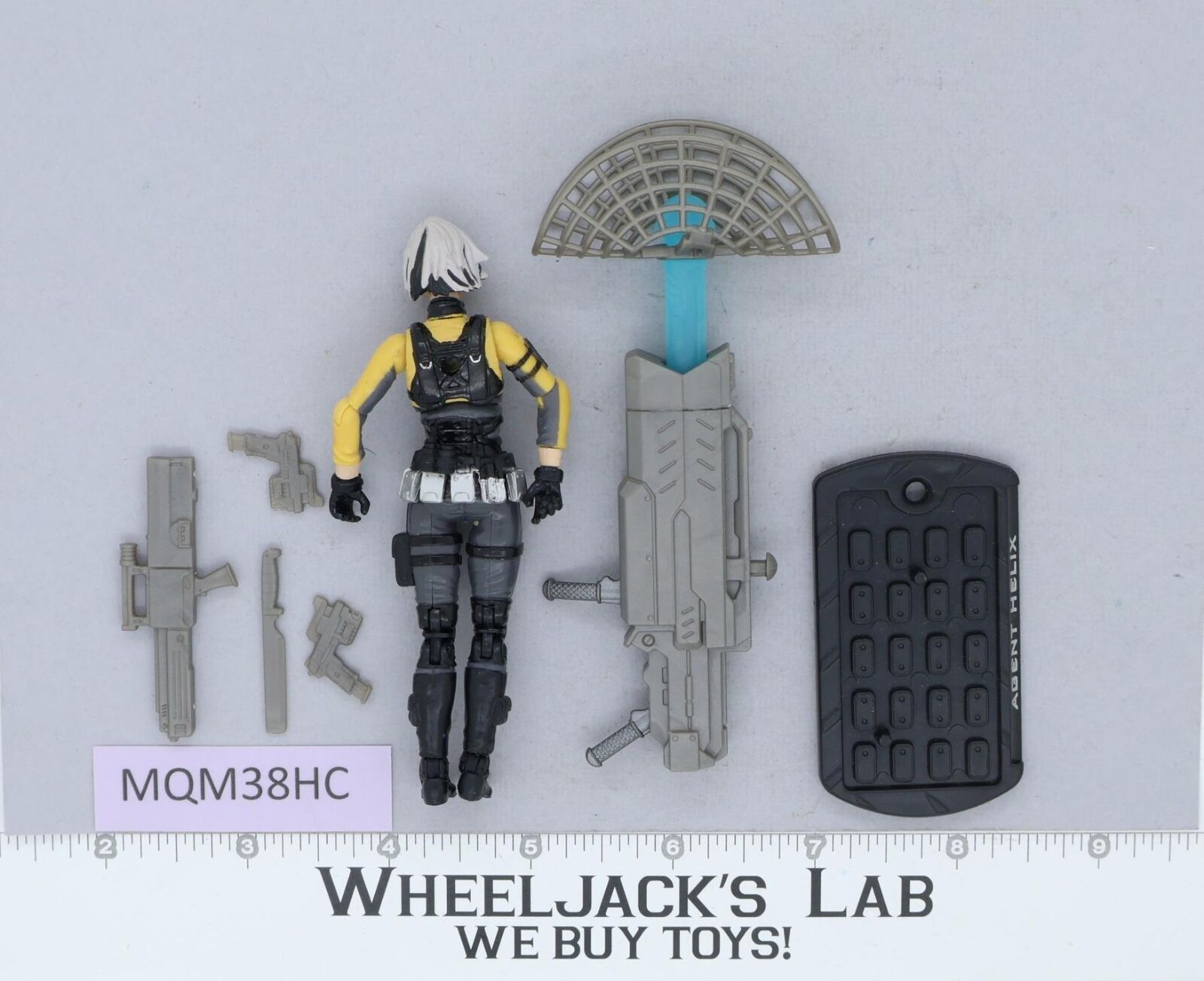 Agent Helix 100% Complete G.I. Joe Rise of Cobra 2009 Hasbro Action ...