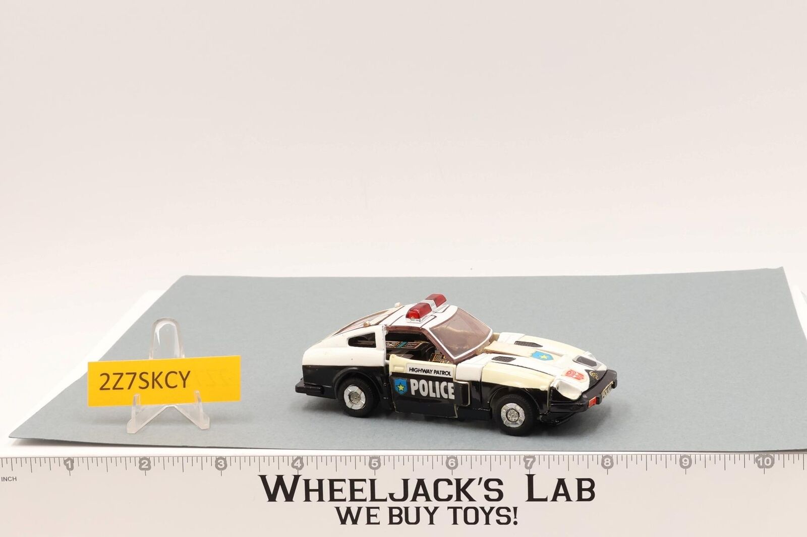 Prowl 1982 Vintage G1 Transformers WINDSHIELD BROKEN OFF Action Figure ...