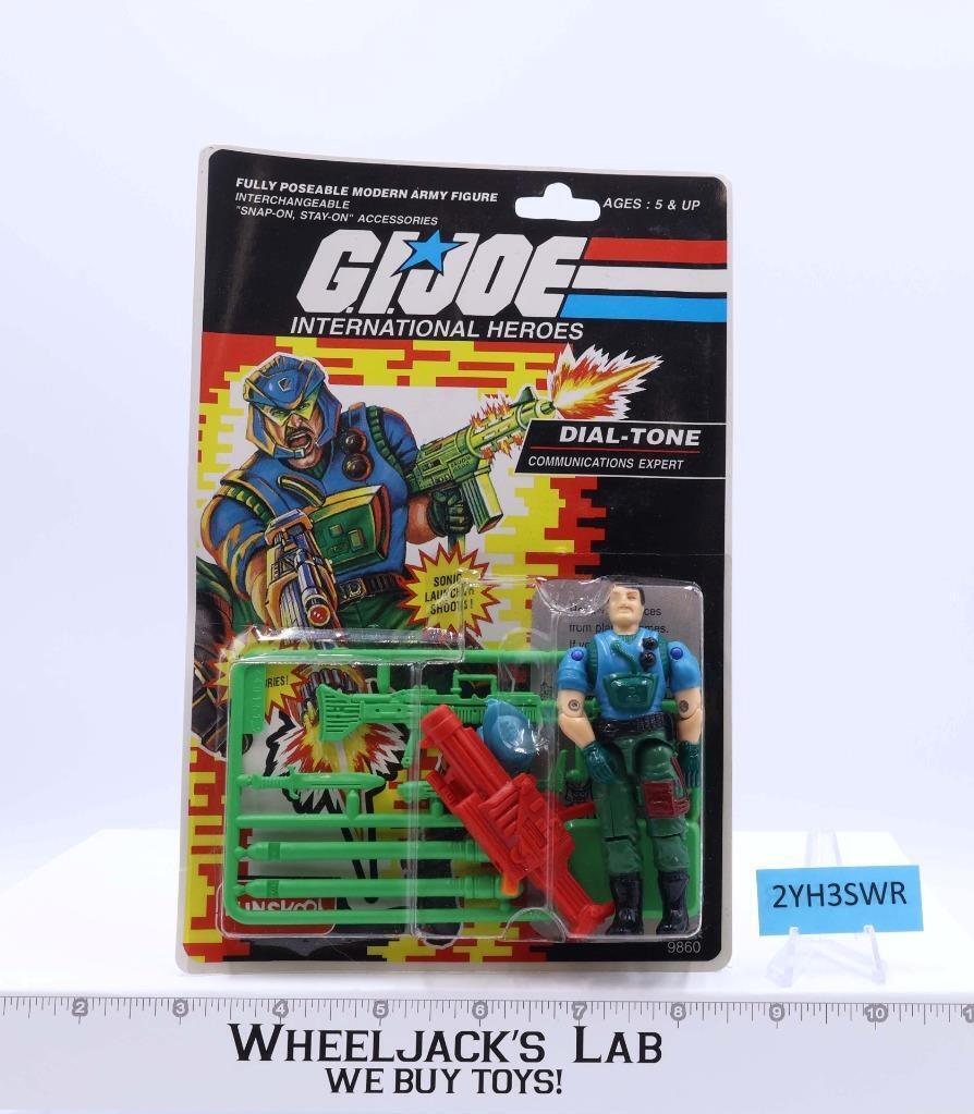 Dial Tone GI Joe International Heroes 1992 Funskool RUSSIA Figure MOSC ...
