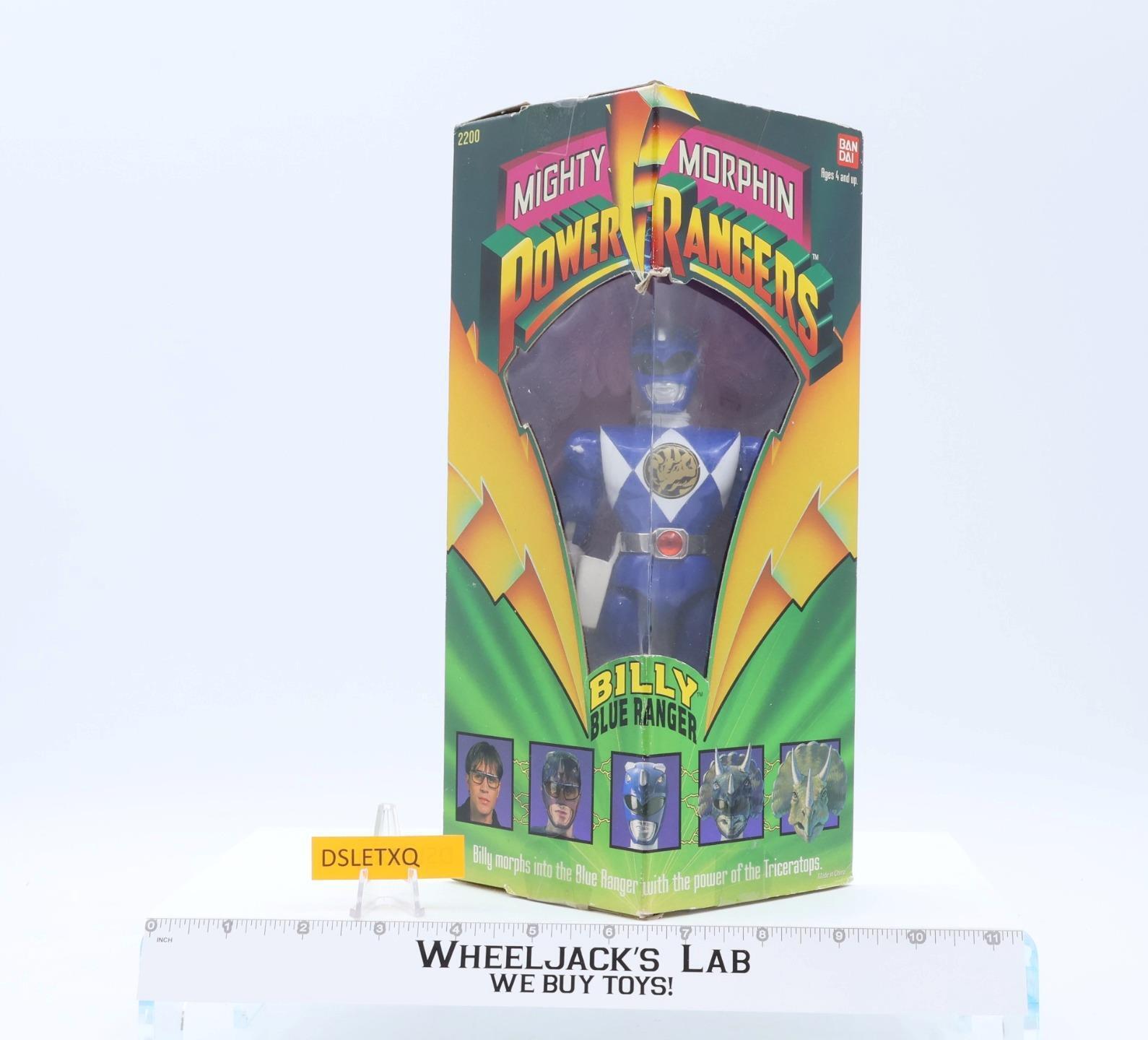 Billy Blue Ranger Mighty Morphin Power Rangers 1993 Bandai NEW MISB ...