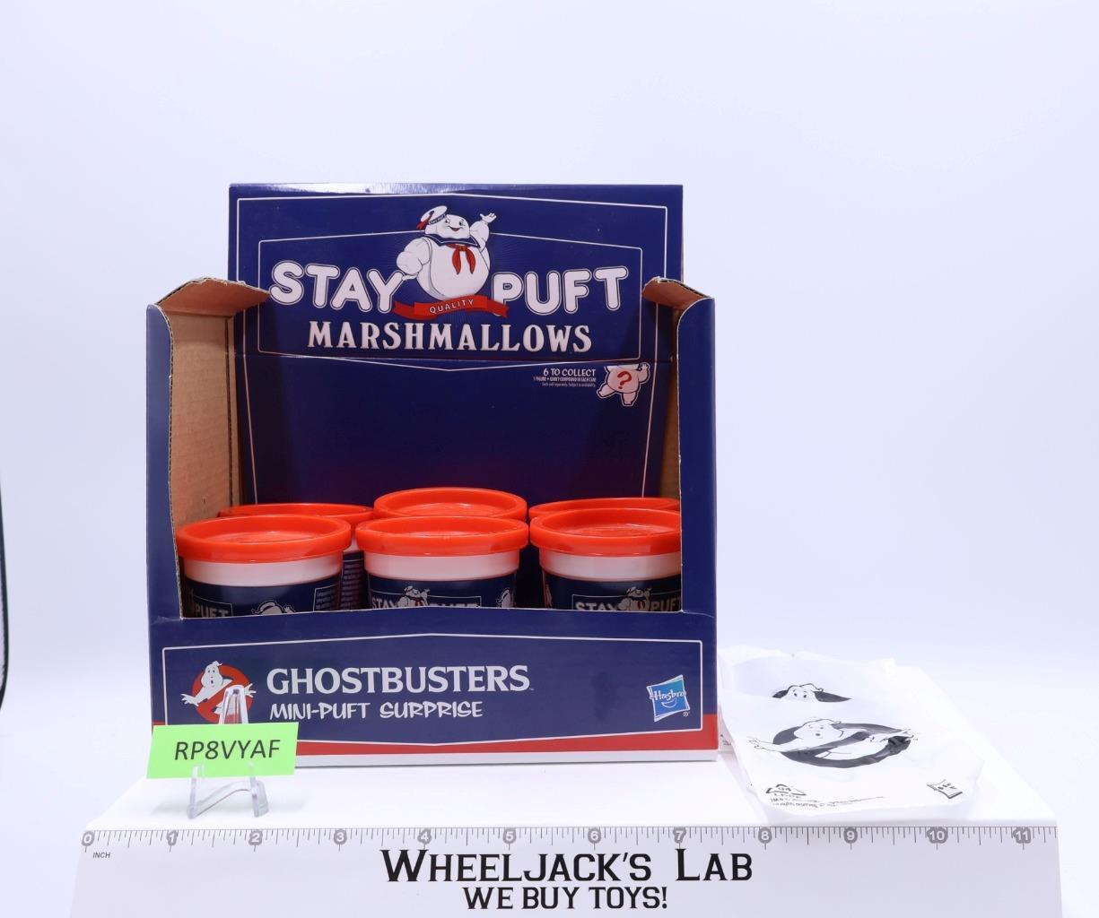 Lot of 6 Stay Puft Marshmallows Suprise Tubs 2020 Hasbro Mini Action ...