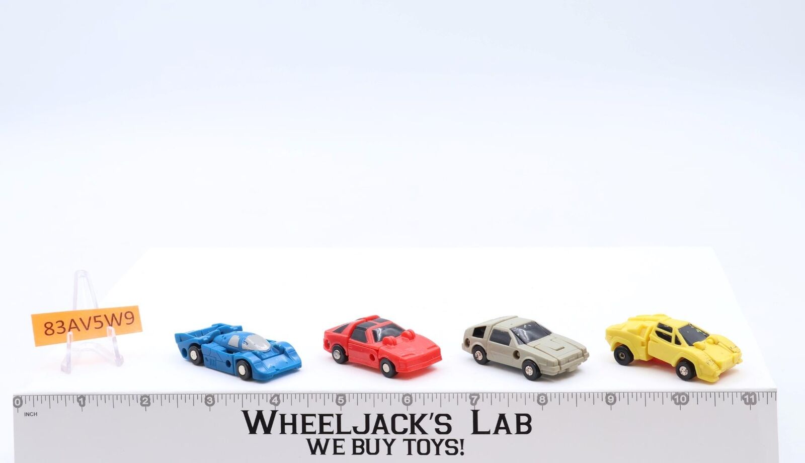 Race Car Patrol Micromaster 100% Complete Vintage 1989 G1 Transformers ...