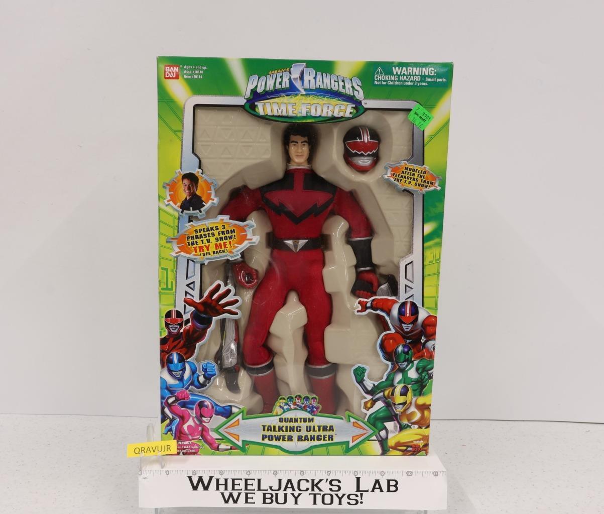 Quantum Talking Ultra Ranger Complete Power Rangers Time Force 2001 ...