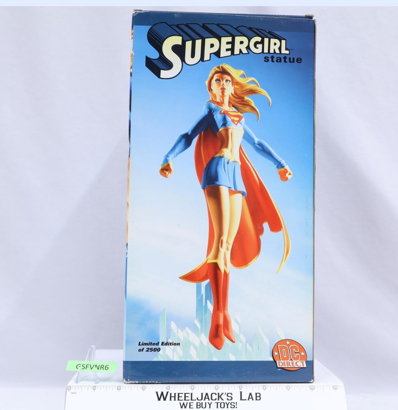 Supergirl Michael Turner DC Comics 10" Cold-Cast Porcelain Statue 2010/ ...