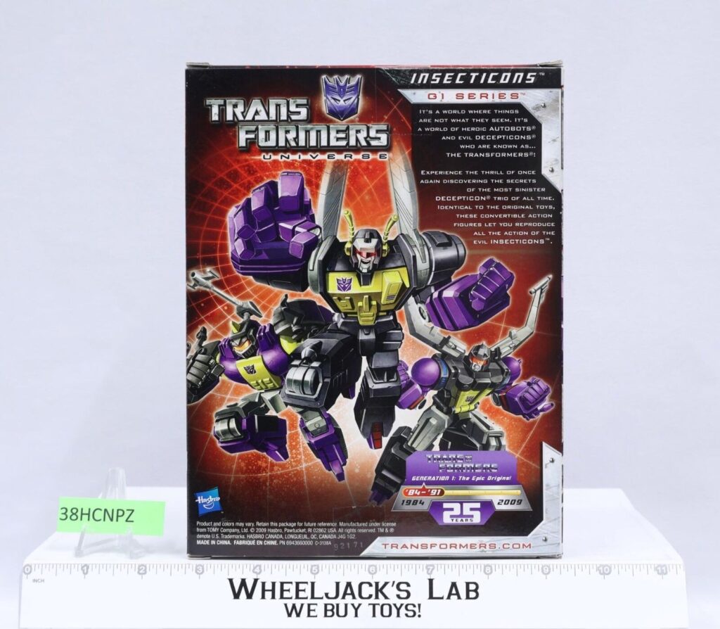 Insecticons Complete Transformers Universe TRU Exclusive 2009 Hasbro ...