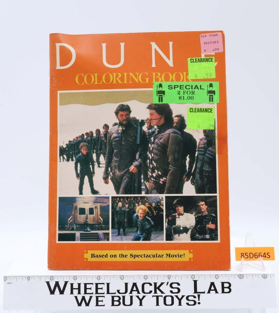 Dune Coloring Book by Michael Nicastre 1984 UNUSED Grosset & Dunlap ...