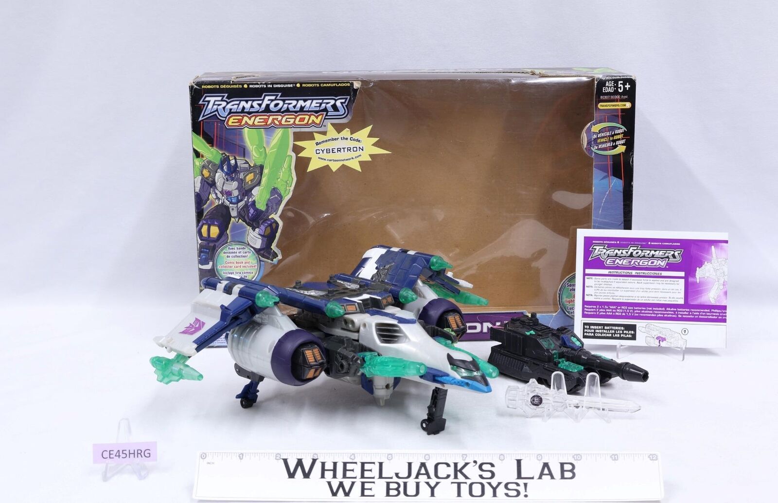 Megatron Leader Class Transformers Energon 2004 Hasbro Action Figure ...