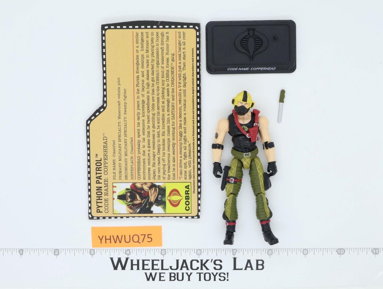 Copperhead V5 Python Patrol G.I. Joe 2009 Hasbro Action Figure ...