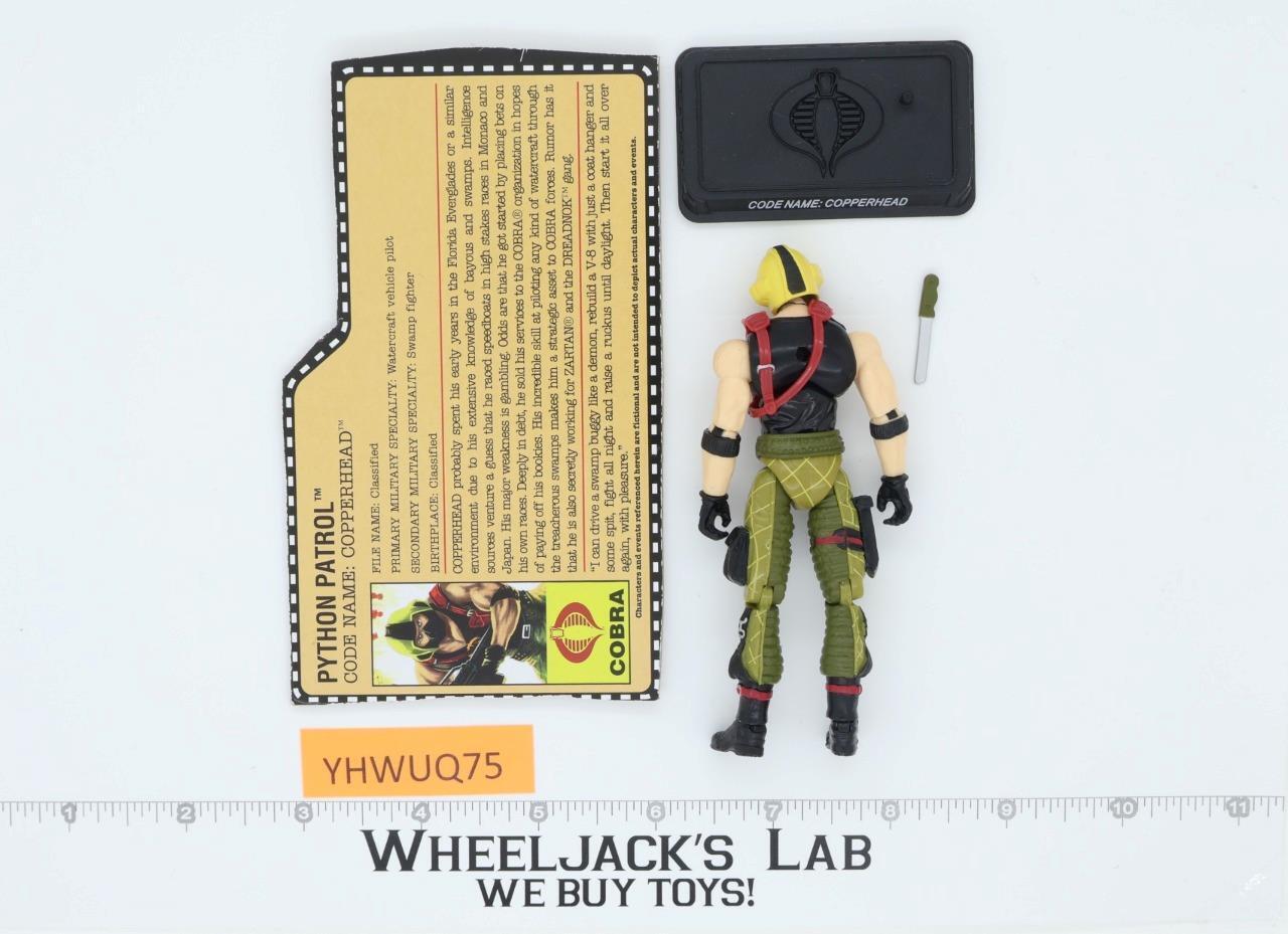 Copperhead V5 Python Patrol G.I. Joe 2009 Hasbro Action Figure ...