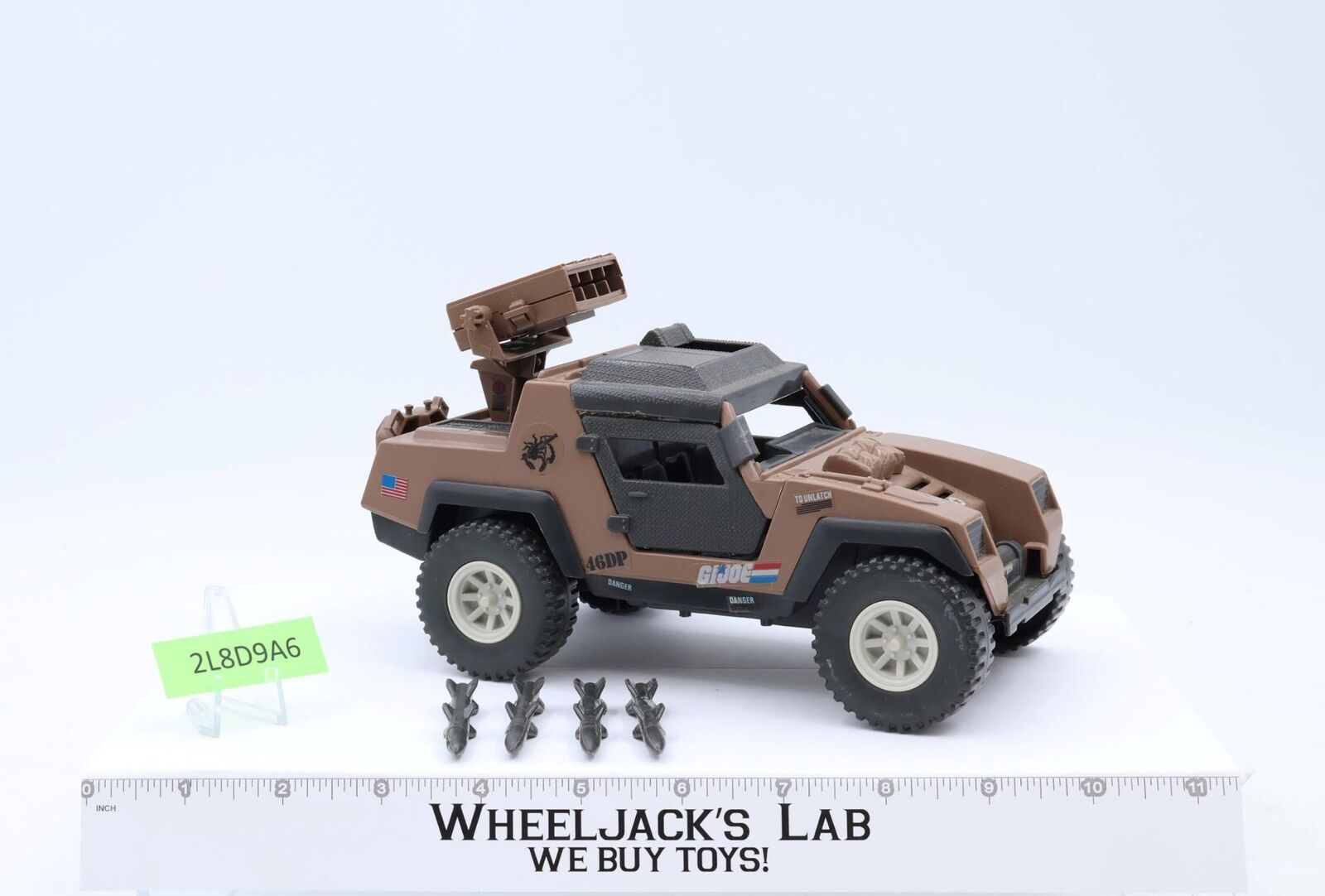 Vamp Mark II Attack Jeep GI Joe 1984 Hasbro Action Figure Vehicle ...