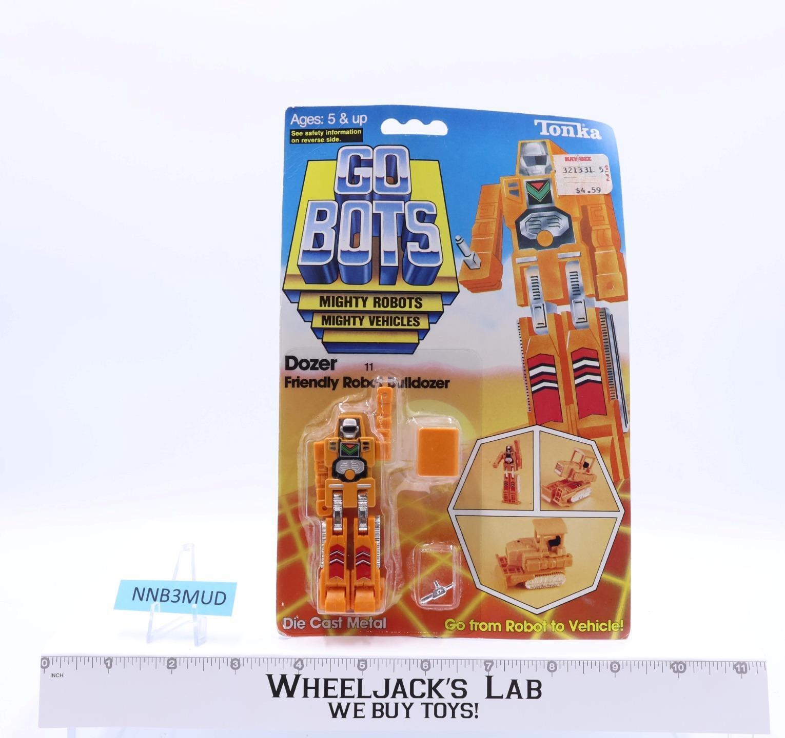 Dozer Robot Bulldozer Mighty Robots 1983 Tonka Gobots Vintage Figure ...