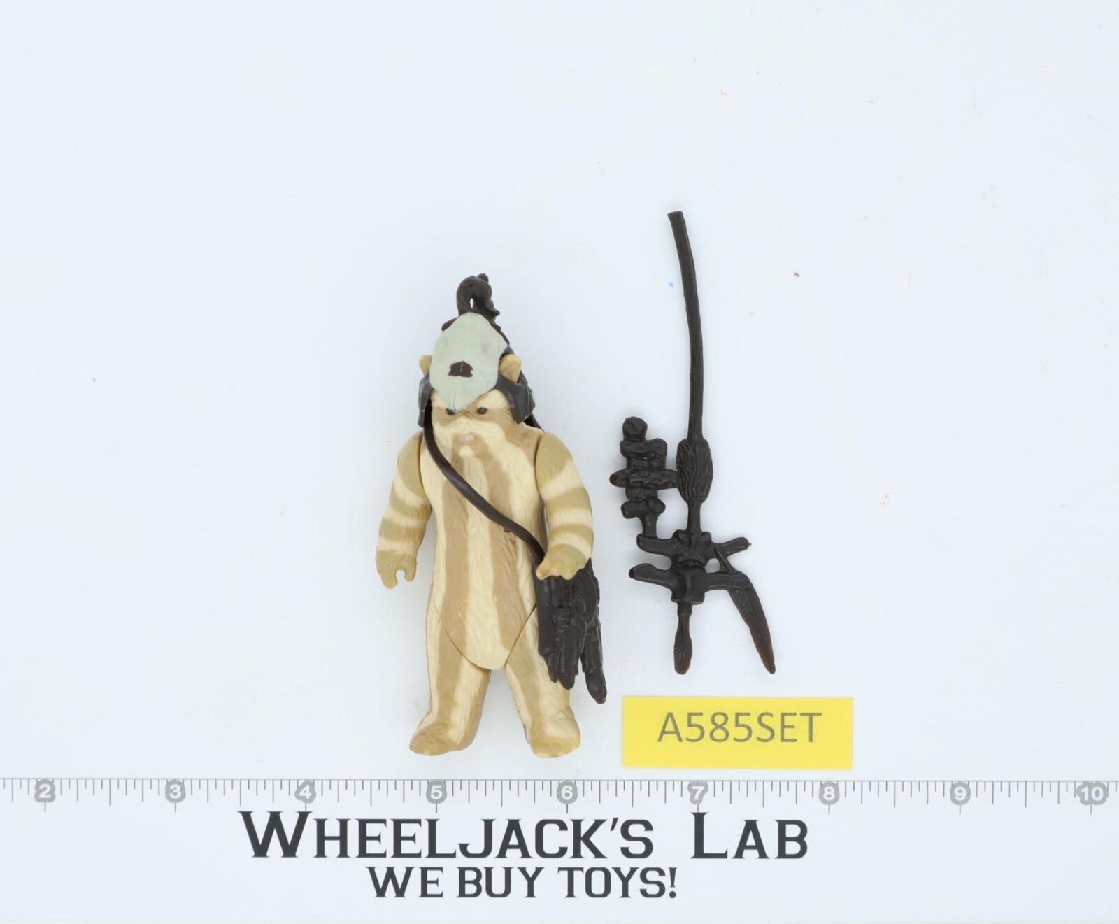 Logray Ewok 100% Complete Star Wars ROTJ 1983 Vintage Kenner NO REPRO ...