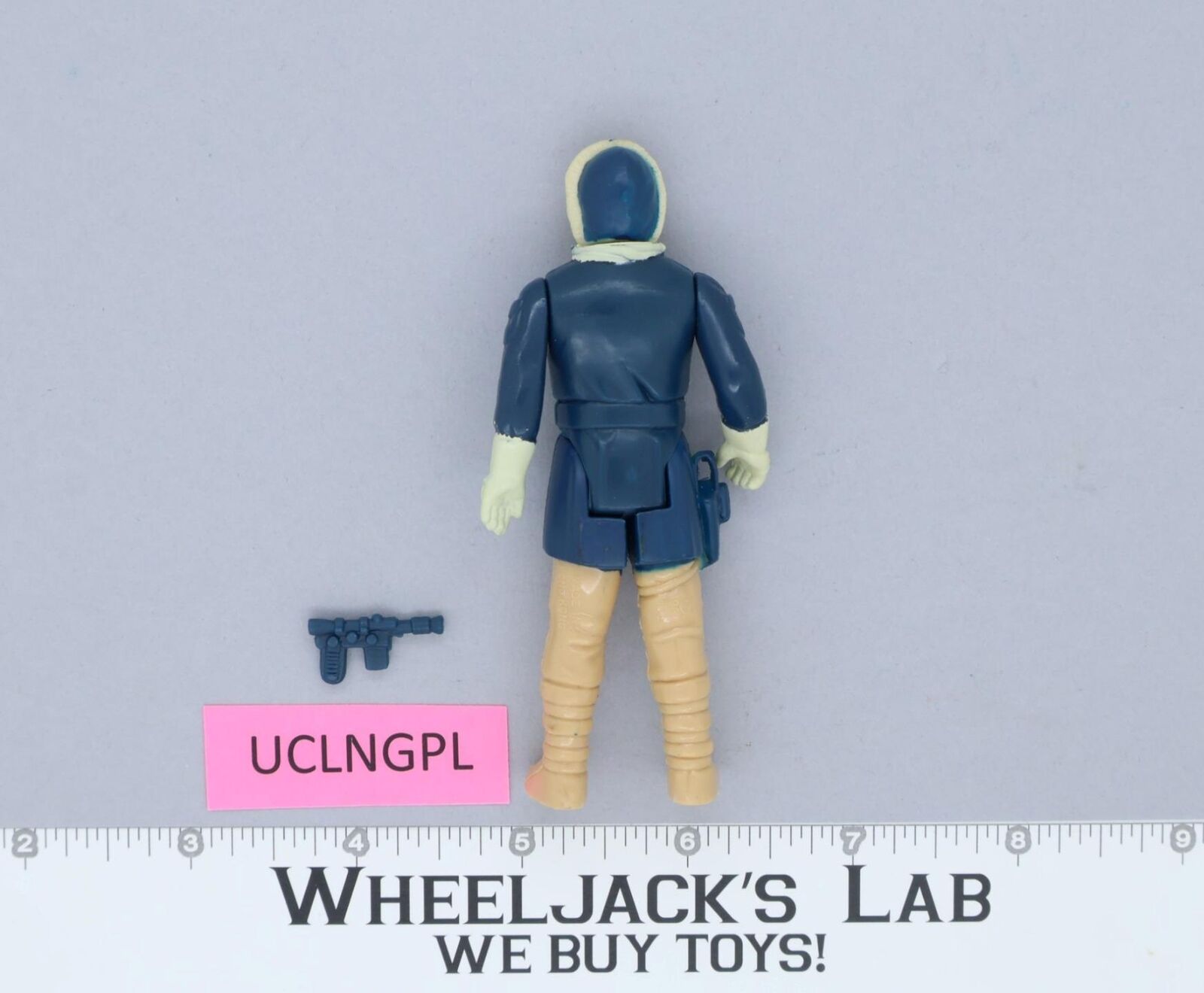 Han Solo Hoth MOLDED LEGS 100% Complete Star Wars ESB 1980 Kenner NO ...