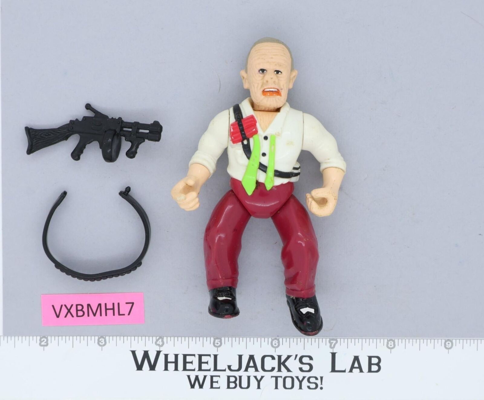 Pruneface Dick Tracy Playmates 1990 Vintage Action Figure - Wheeljack's Lab