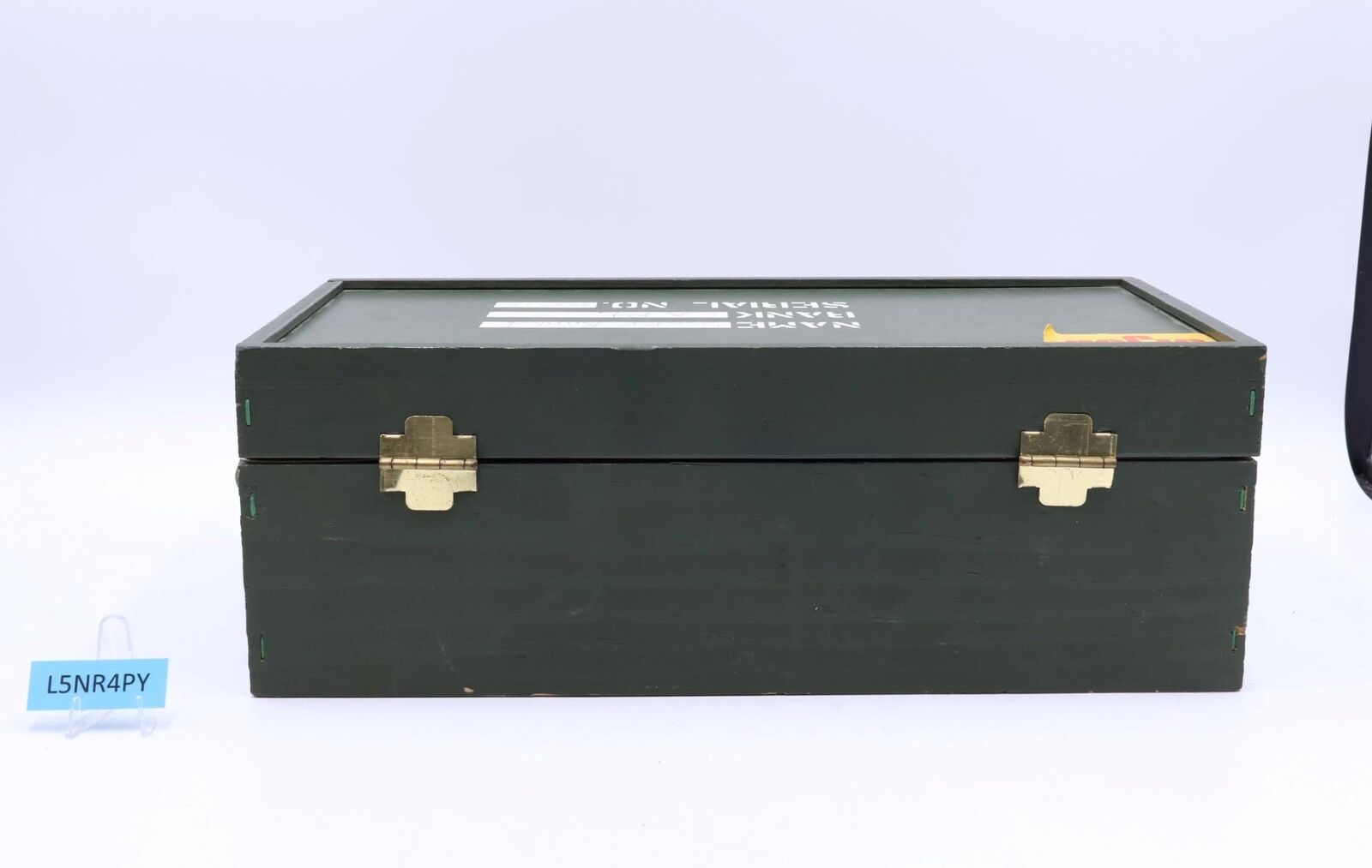 Wooden Footlocker Foot Locker W/Gear Tray 1964 GI Joe ARAH Hasbro Vintage - Wheeljack's Lab