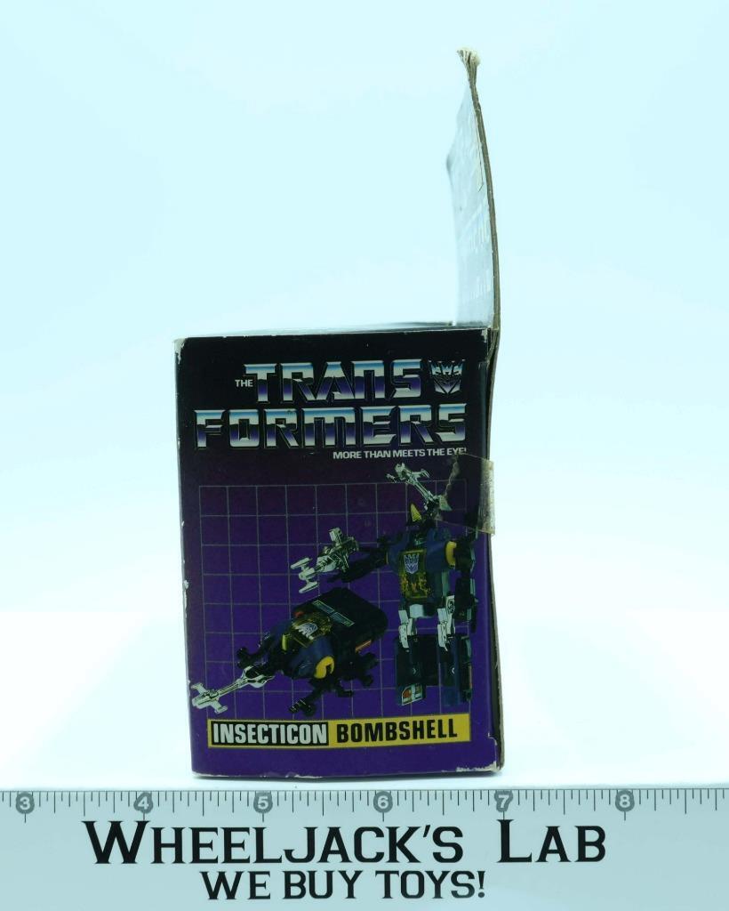 Bombshell NR MINT FIGURE w/Box 100% Complete 1985 Vintage Hasbro G1 ...