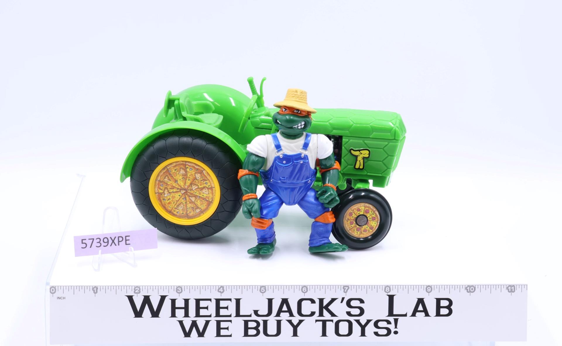 Farmer Mike & his Turtle Tractor Complete TMNT 1993 Playmates Vintage ...