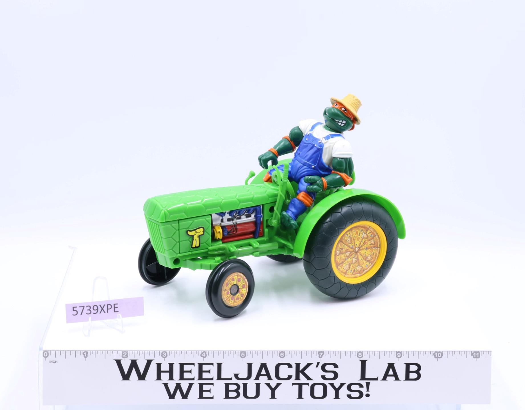 Farmer Mike & his Turtle Tractor Complete TMNT 1993 Playmates Vintage ...