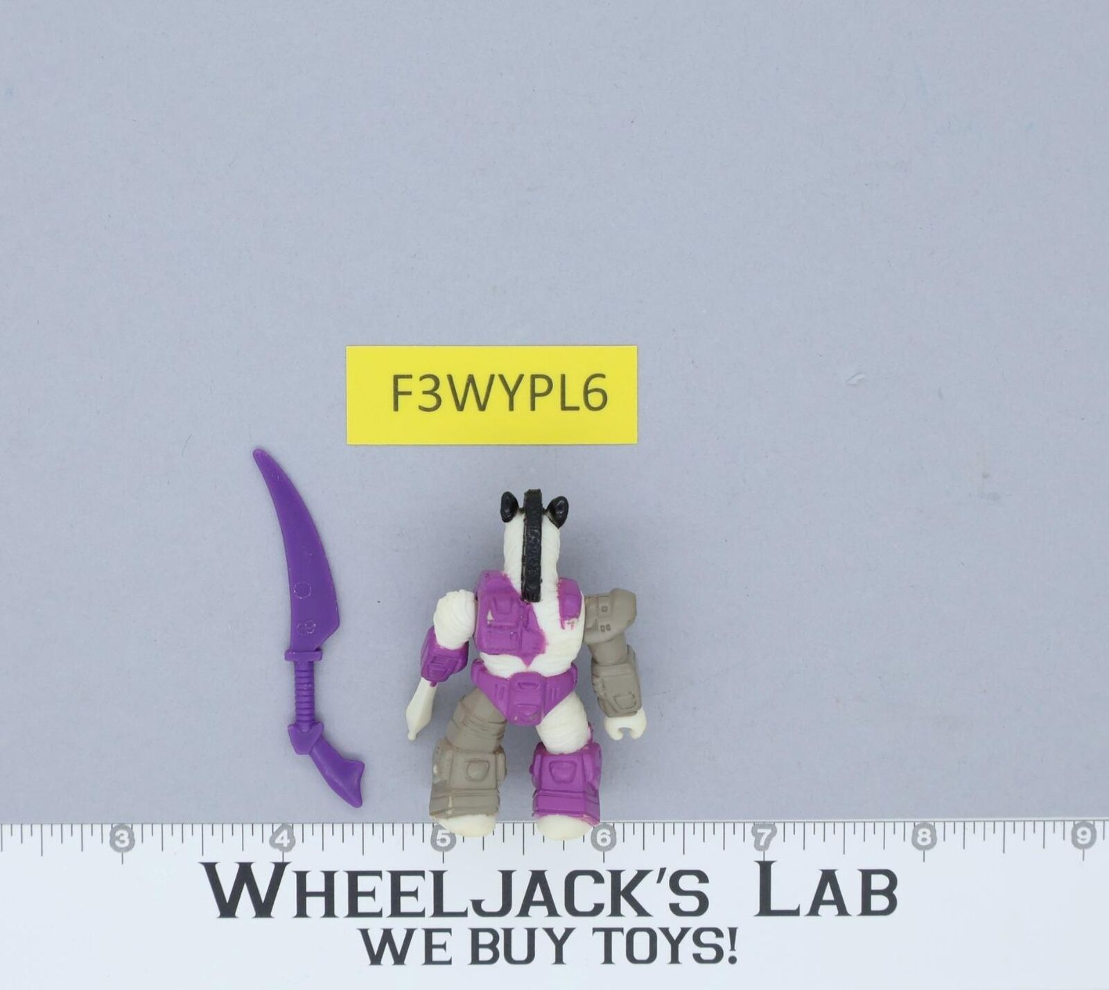 #69 Zealot Zebra Battle Beasts 100% Complete Hasbro 1987 Vintage Action ...