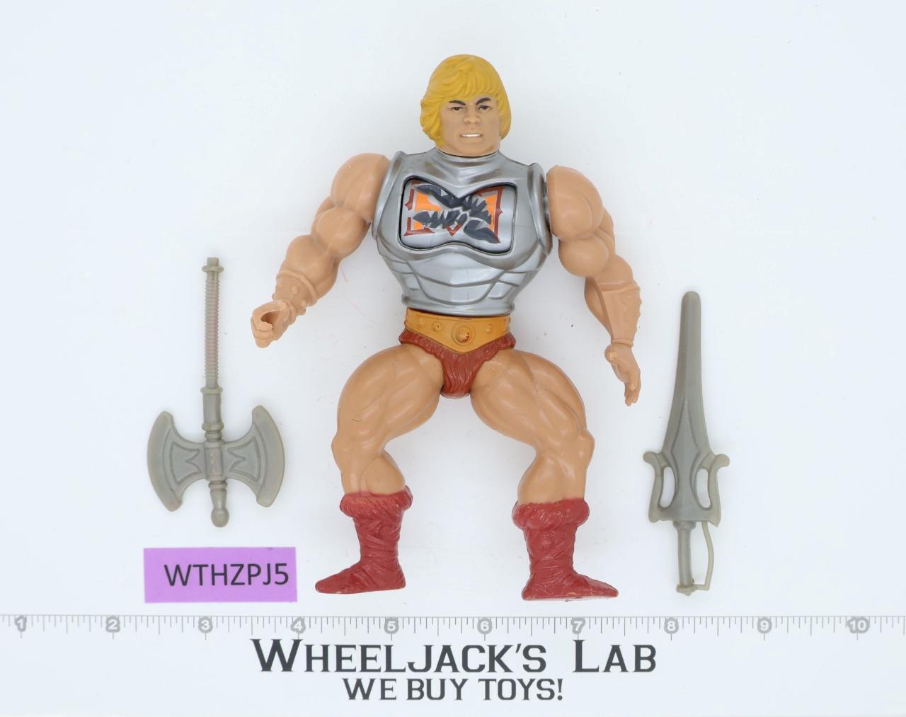 Battle Armor He-Man 100% Complete Masters of the Universe MOTU Mattel 1984 - Wheeljack's Lab