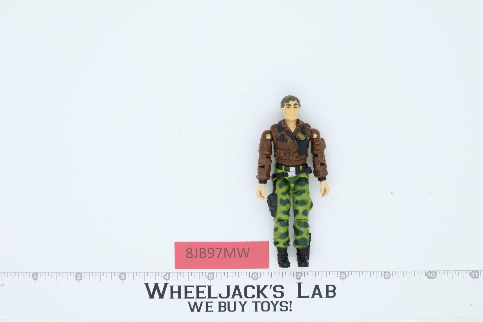 Hawk V2 G.I. Joe 1986 Hasbro Vintage Action Figure - Wheeljack's Lab