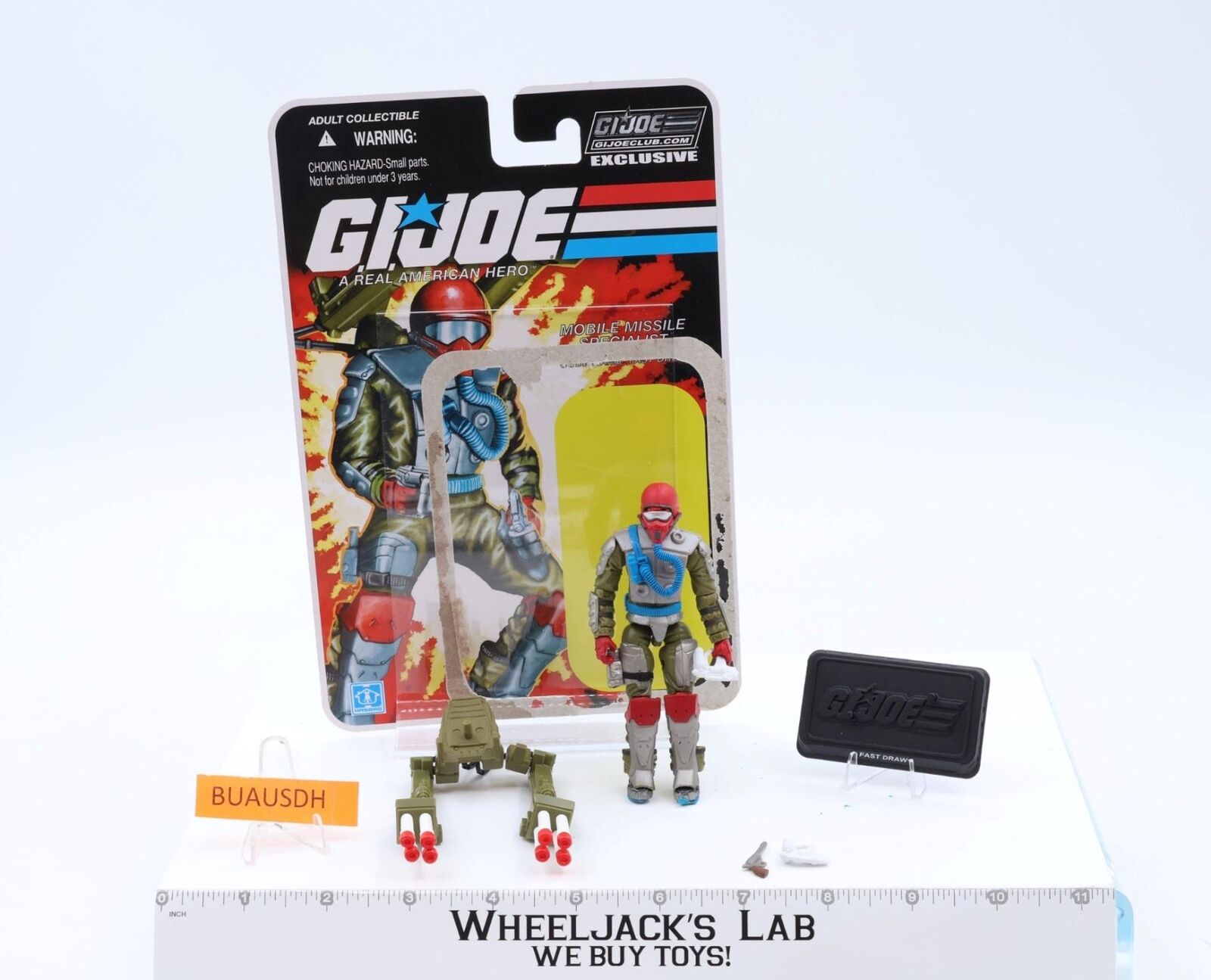 Fast Draw 100% Complete GI Joe Collector's Club Exclusive 2018 Hasbro ...