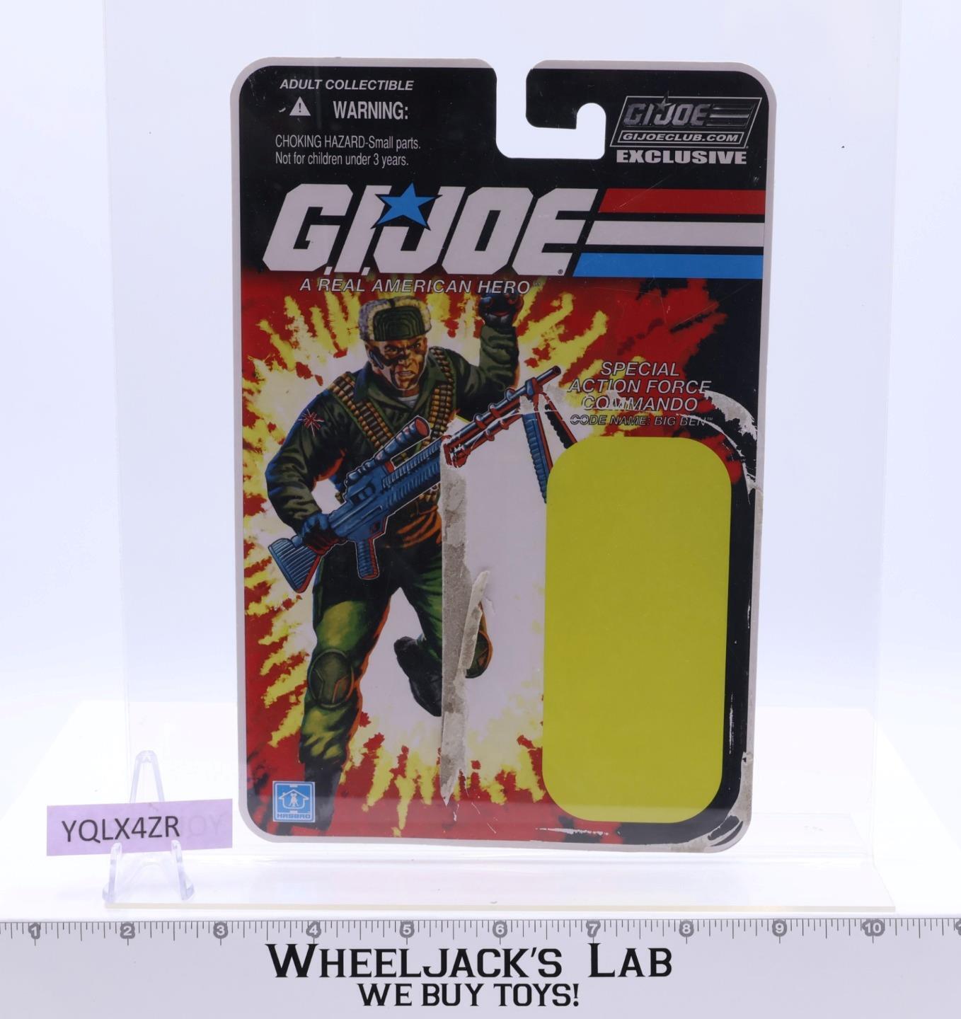 Big Ben 100% Complete GI Joe Club Exclusive 2014 Hasbro Action Figure ...