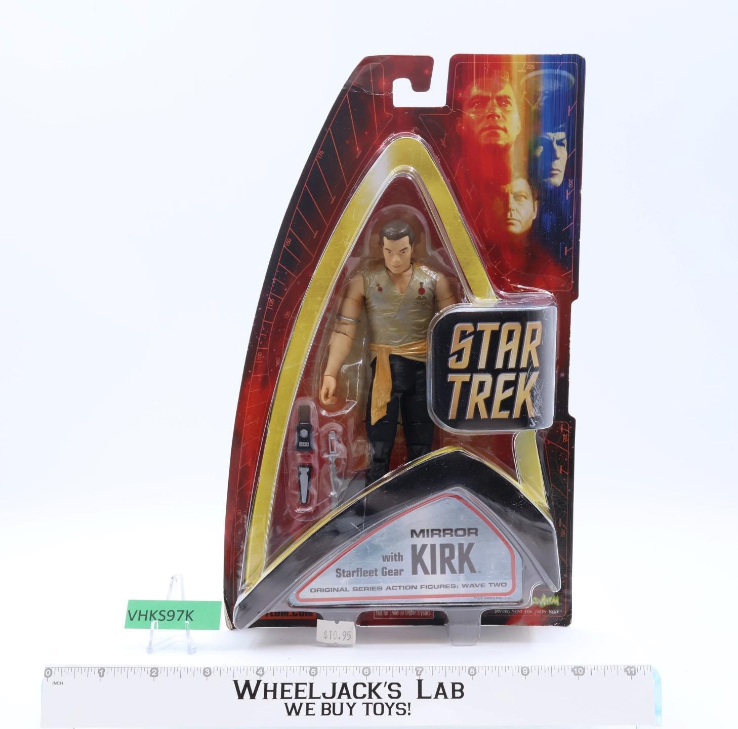 Mirror Kirk Star Trek 2003 Art Asylum Action Figure NEW MOSC SEALED ...