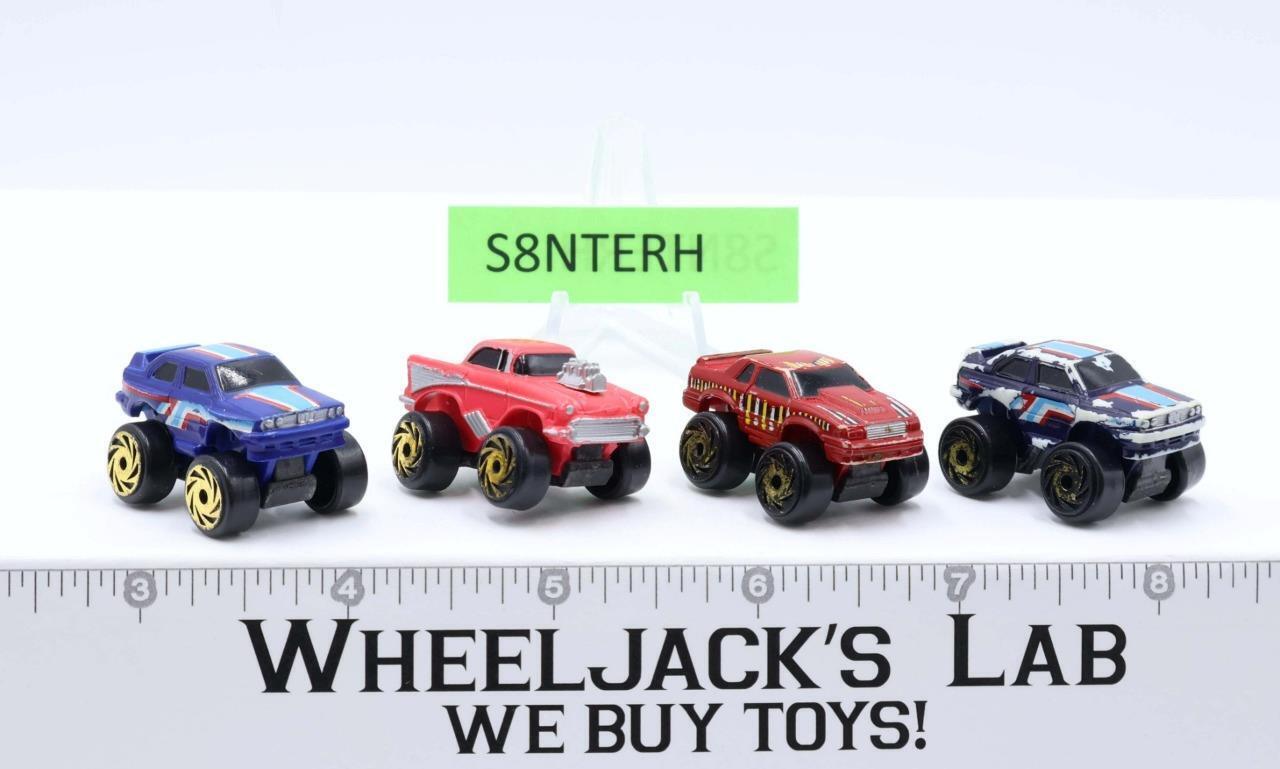 Lot of 4 Monster Truck Vehicles 1988-89 Vintage Galoob Micro Machines ...