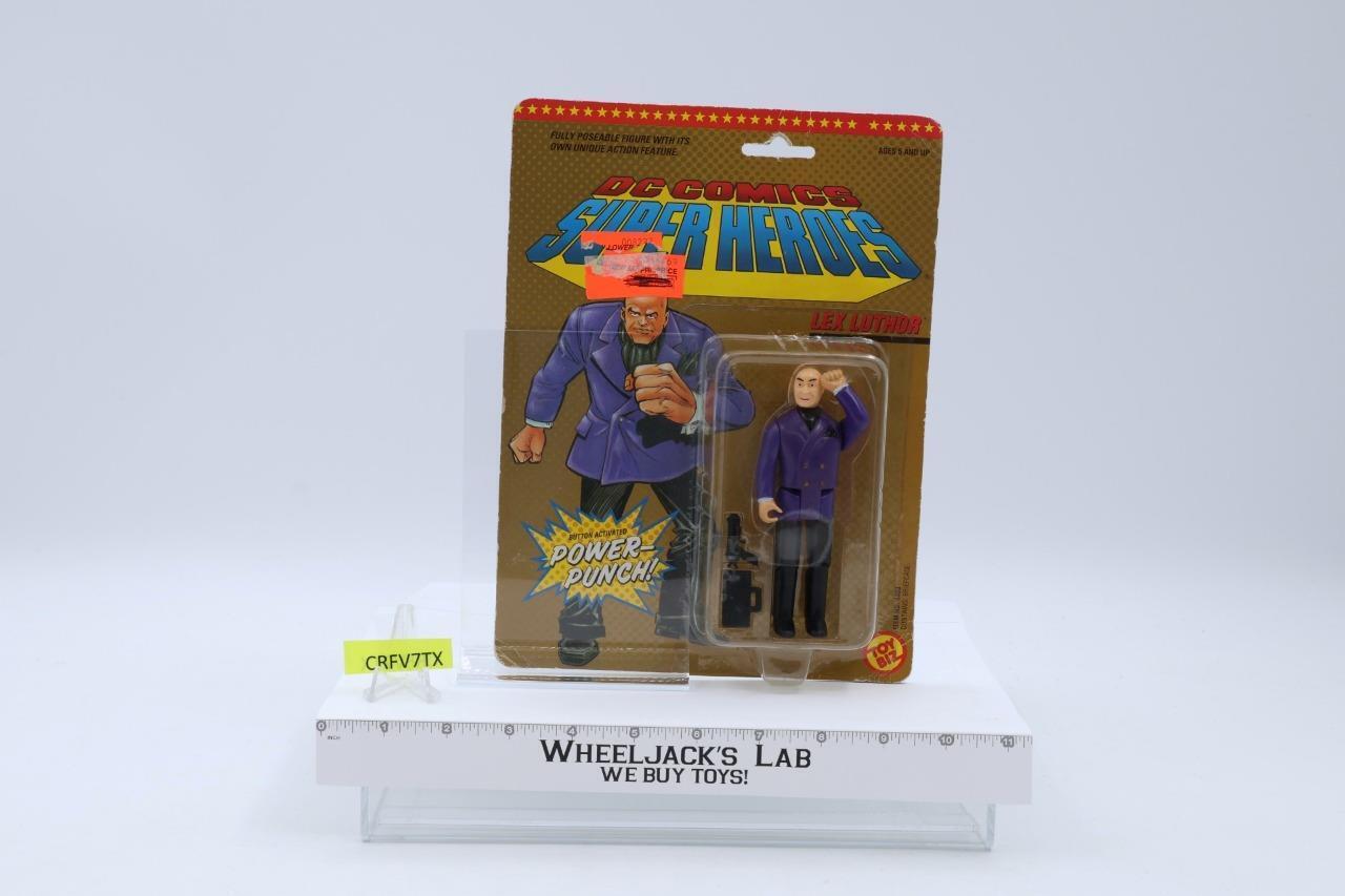 Lex Luthor DC Comic Super Heroes Toy Biz 1989 Action Figure NEW MOSC ...