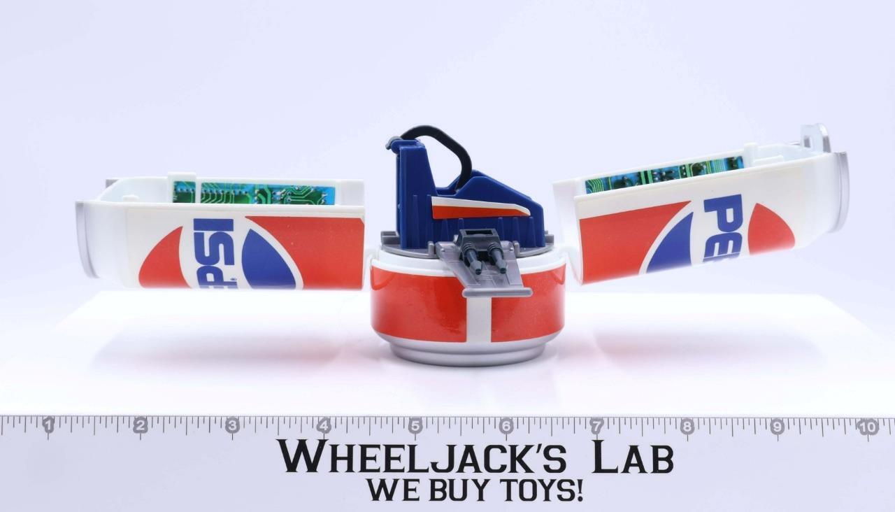 Pepsi Can 100% Complete Computer Warriors 1989 Mattel Vintage Action ...