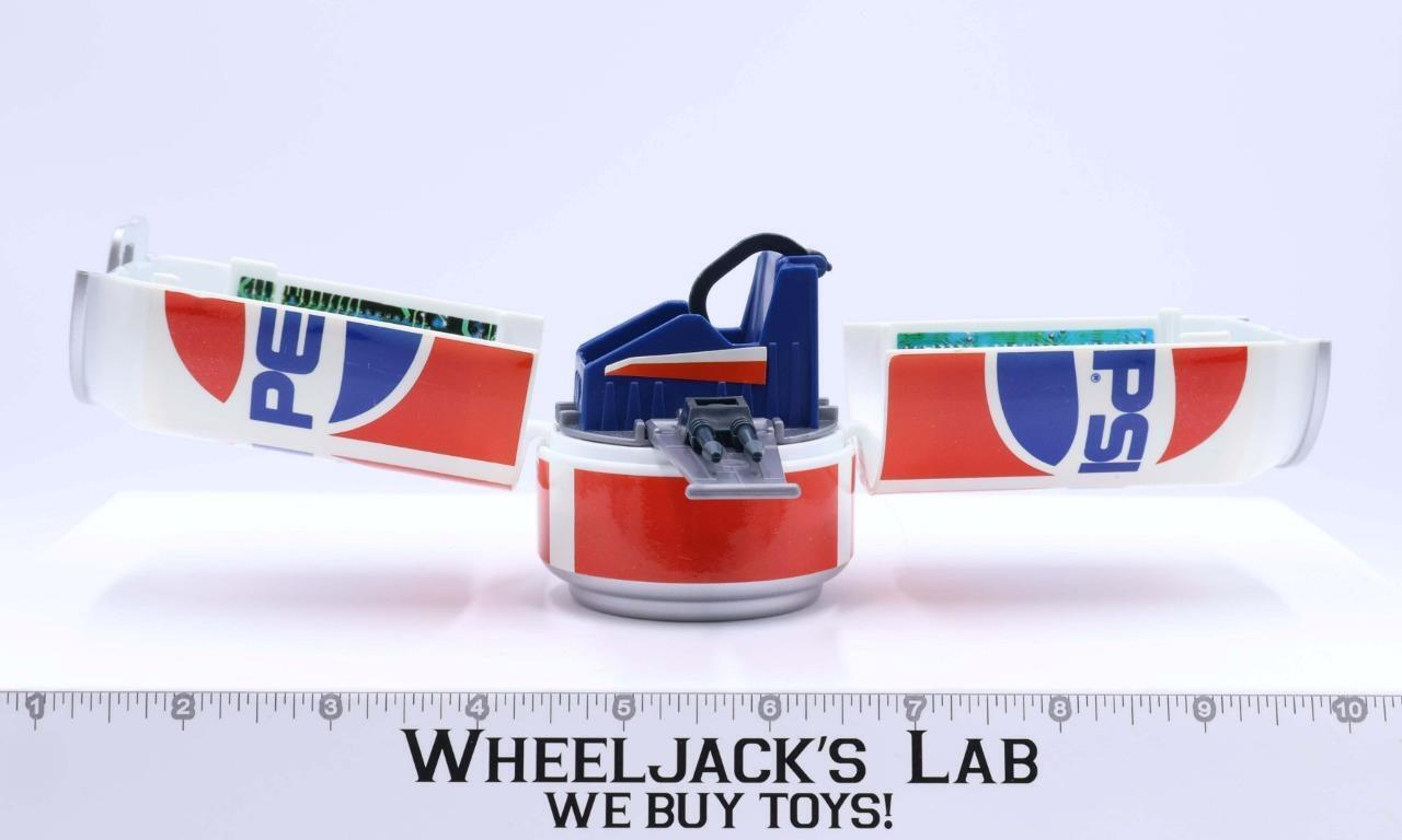 Pepsi Can 100% Complete Computer Warriors 1989 Mattel Vintage Action ...