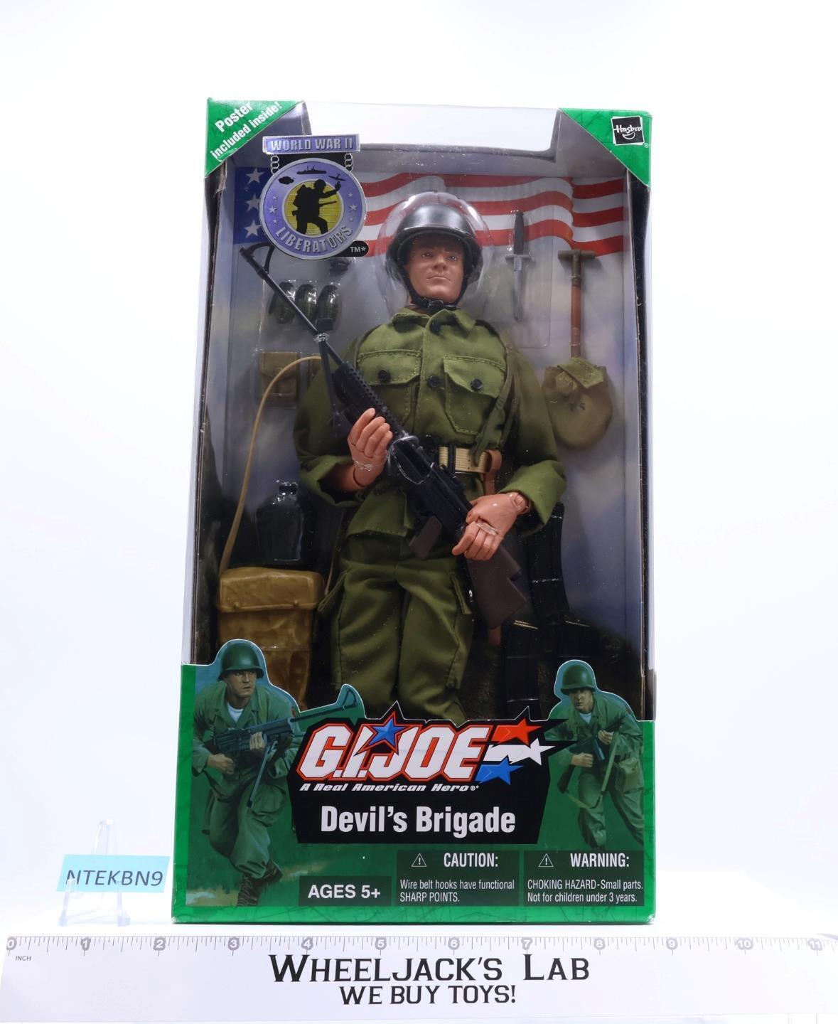 GI Joe Devil's Brigade 12" MISB 2003 Hasbro Action Figure - Wheeljack's Lab