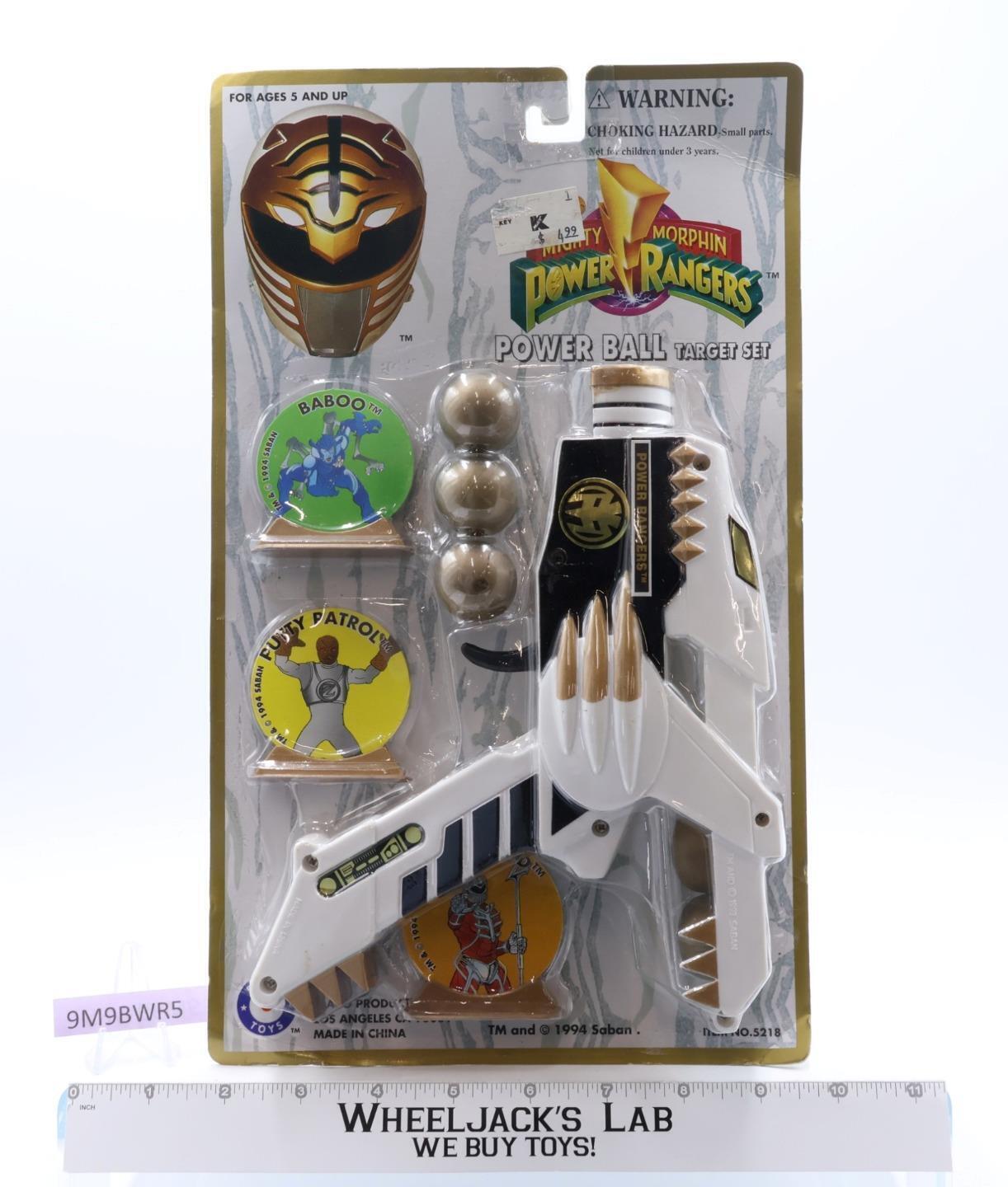 Power Ball Target Set Mighty Morphin Power Rangers 1993 Placo NEW ...