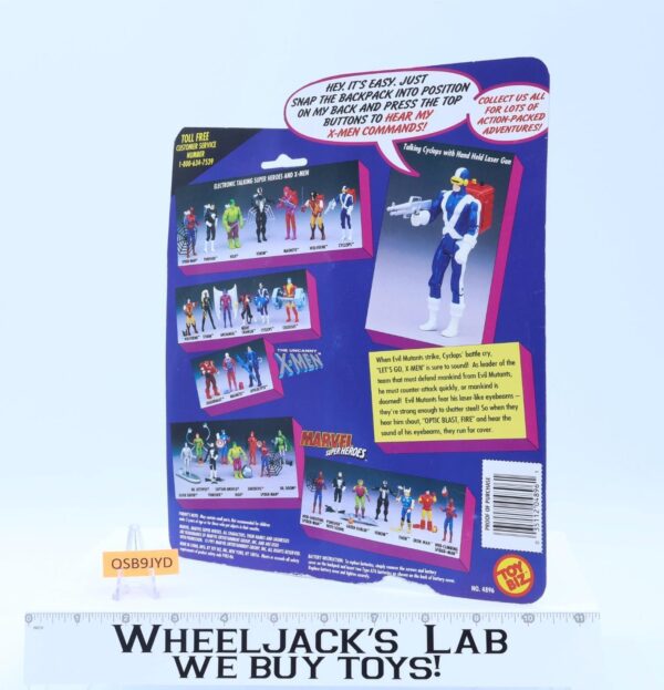 Cyclops Electronic "Talks" NEW MOSC Uncanny X-Men Marvel Comics Toybiz ...