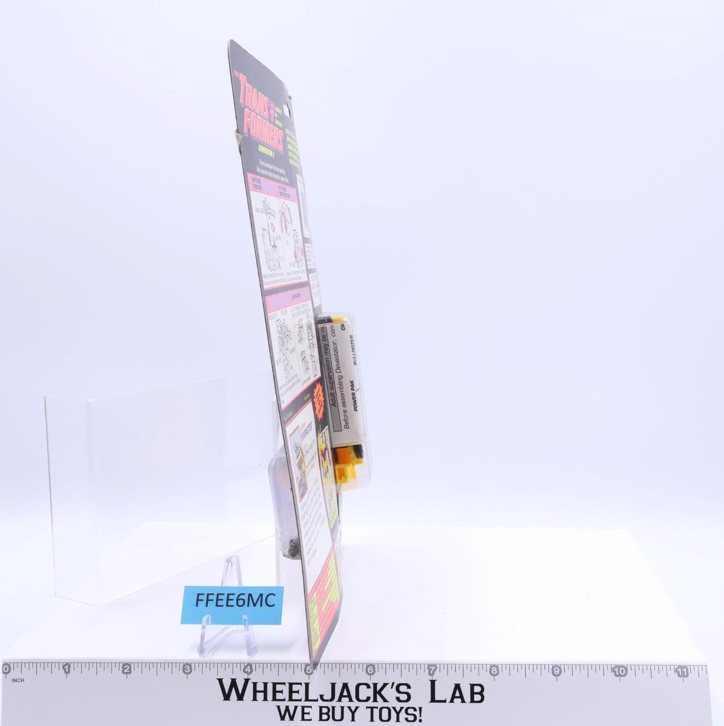 Mixmaster Decepticon G2 Transformers 1992 Hasbro Figure NEW MOSC SEALED ...