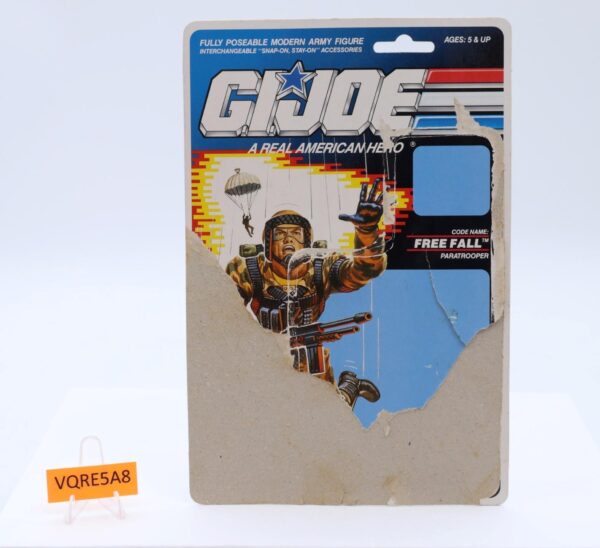 Freefall 100% Complete W/Cardback 1990 G.I. Joe Vintage Hasbro Action ...