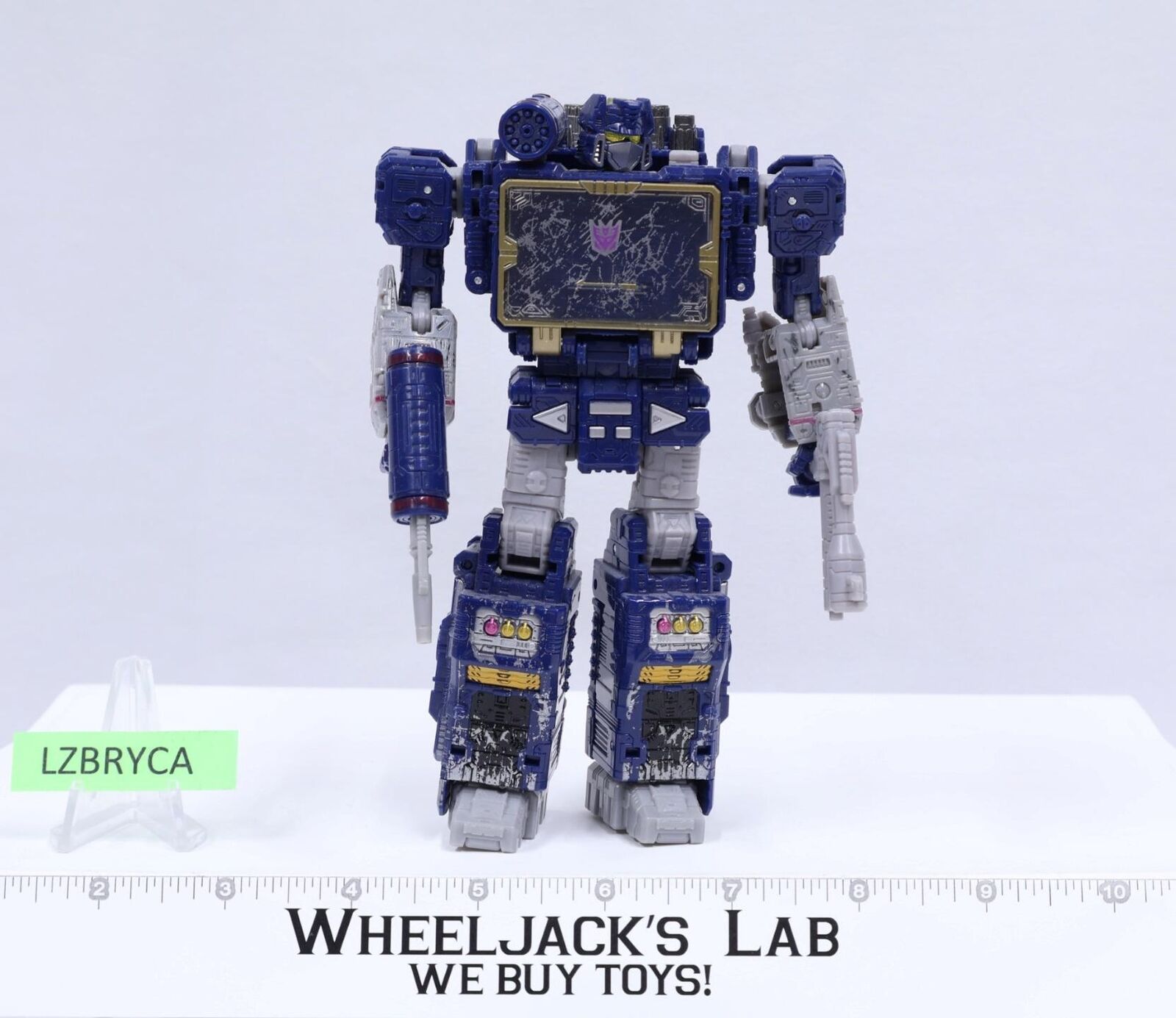 Soundwave 100% Complete Transformers Siege WFC 2018 Hasbro Action ...