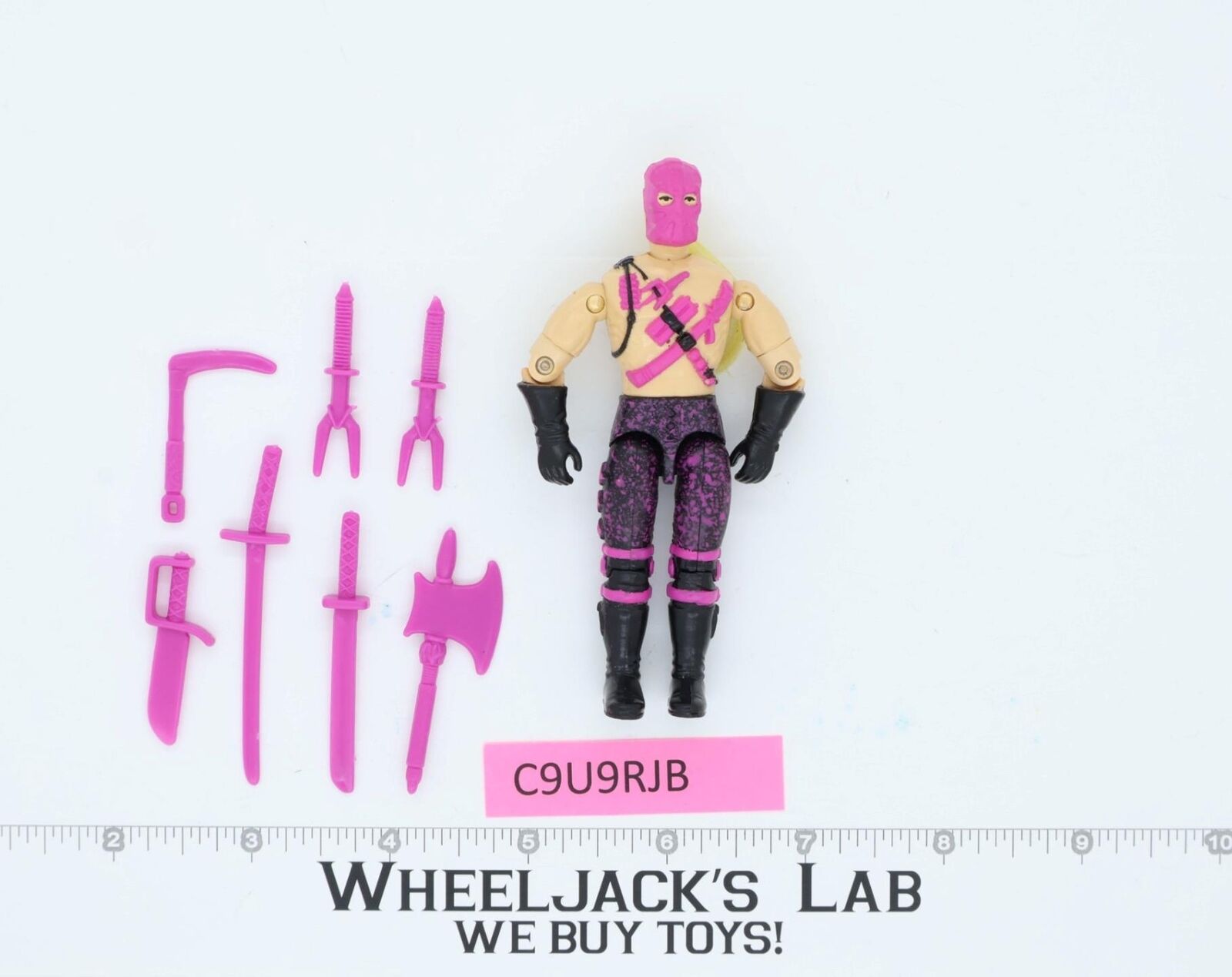 Banzai V1 100% Complete G.I. Joe 1993 Hasbro Vintage Action Figure ...