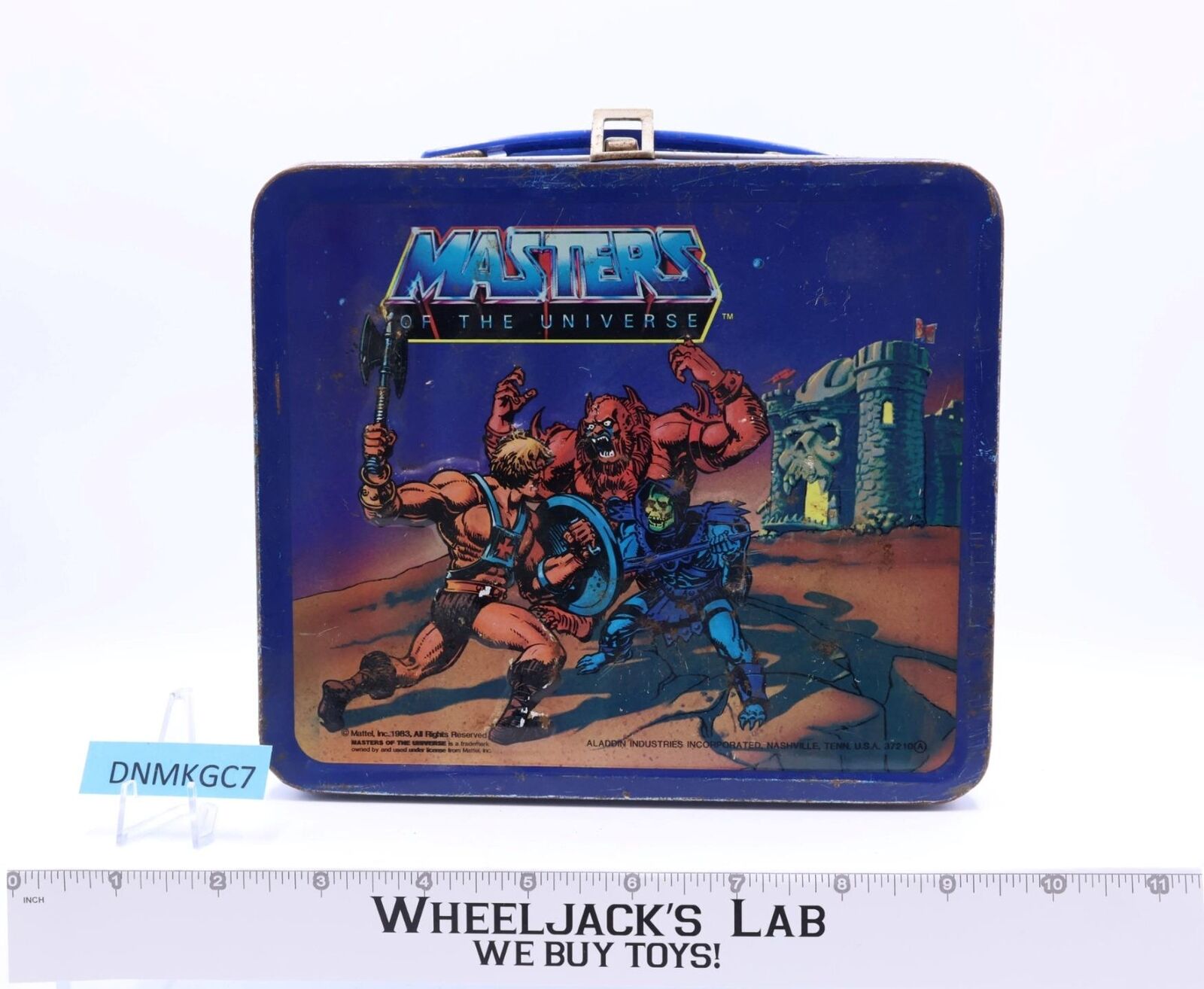 He-Man Masters of the Universe MOTU Aladdin Industries 1983 Vintage ...