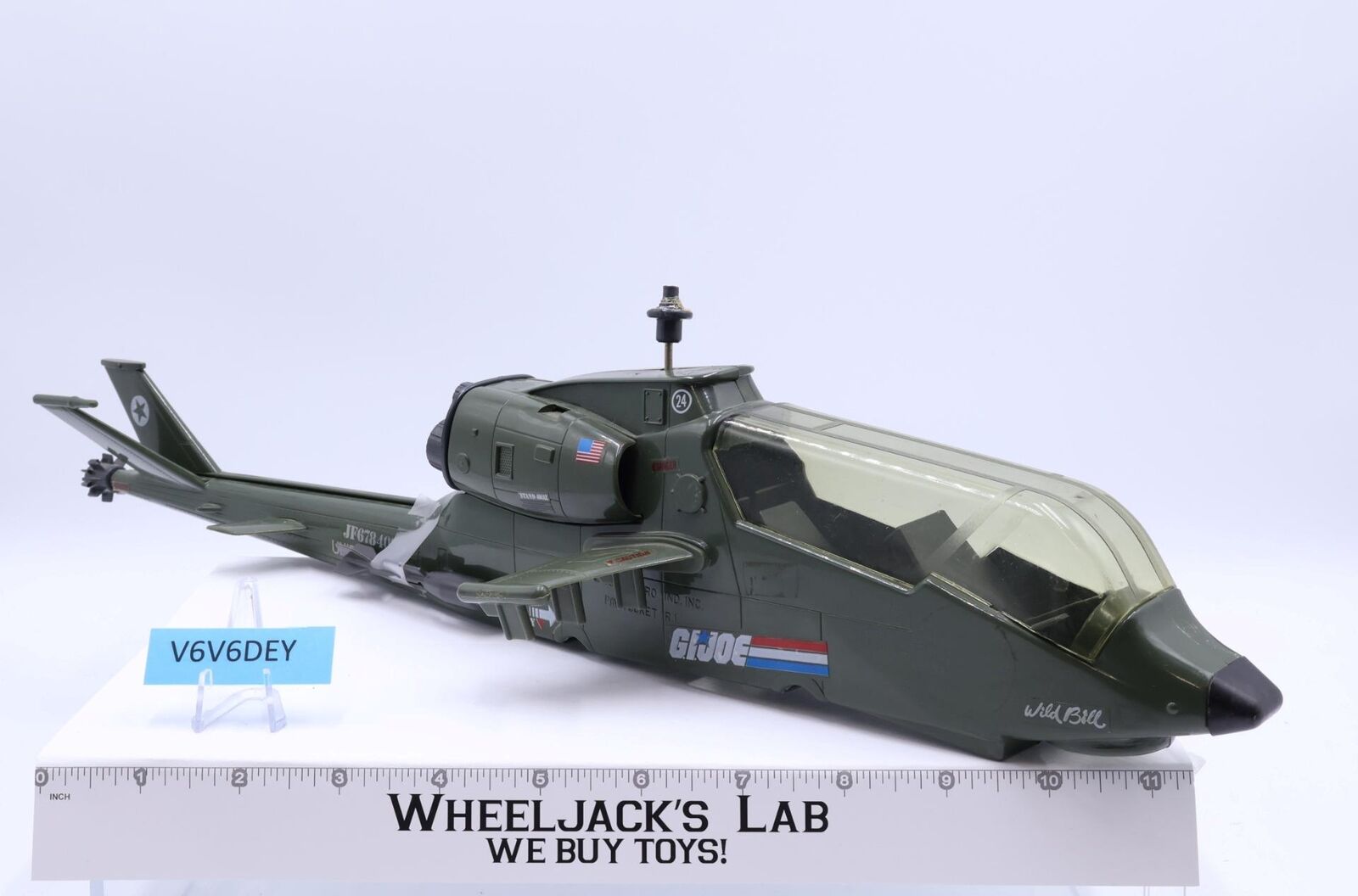 Dragonfly Assault Copter G.I. Joe 1983 Hasbro Action Figure Vehicle FOR ...