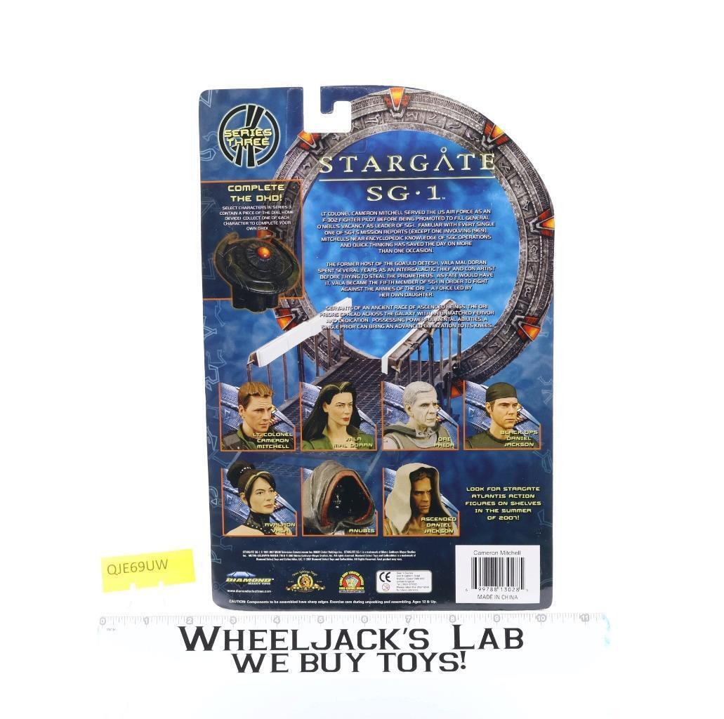 Lt. Colonel Cameron Mitchell Stargate SG-1 Series 3 MOSC Diamond Select Toys - Wheeljack's Lab
