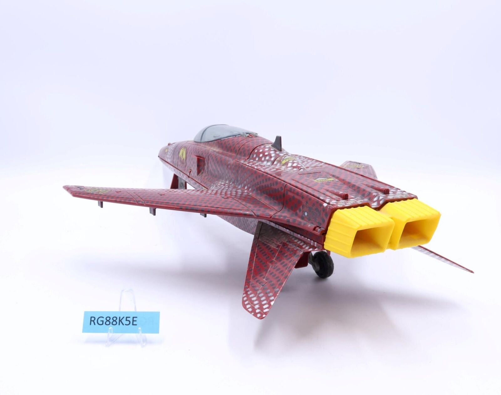 Python Conquest X-30 Jet 100% Complete GI Joe 1989 Hasbro Action Figure ...