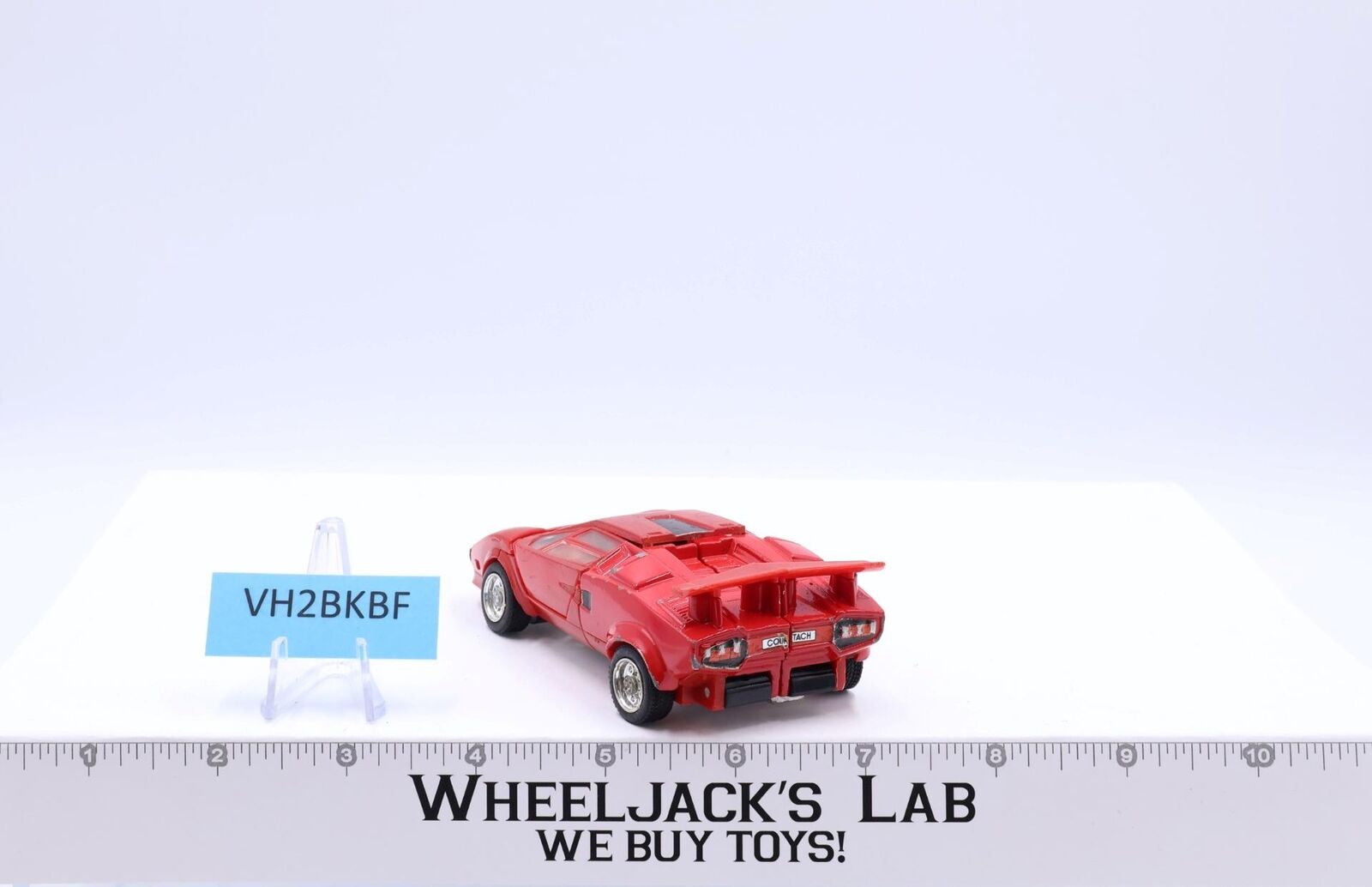 Sideswipe Lamborghini 1984 G1 Transformers Vintage Hasbro Action Figure ...